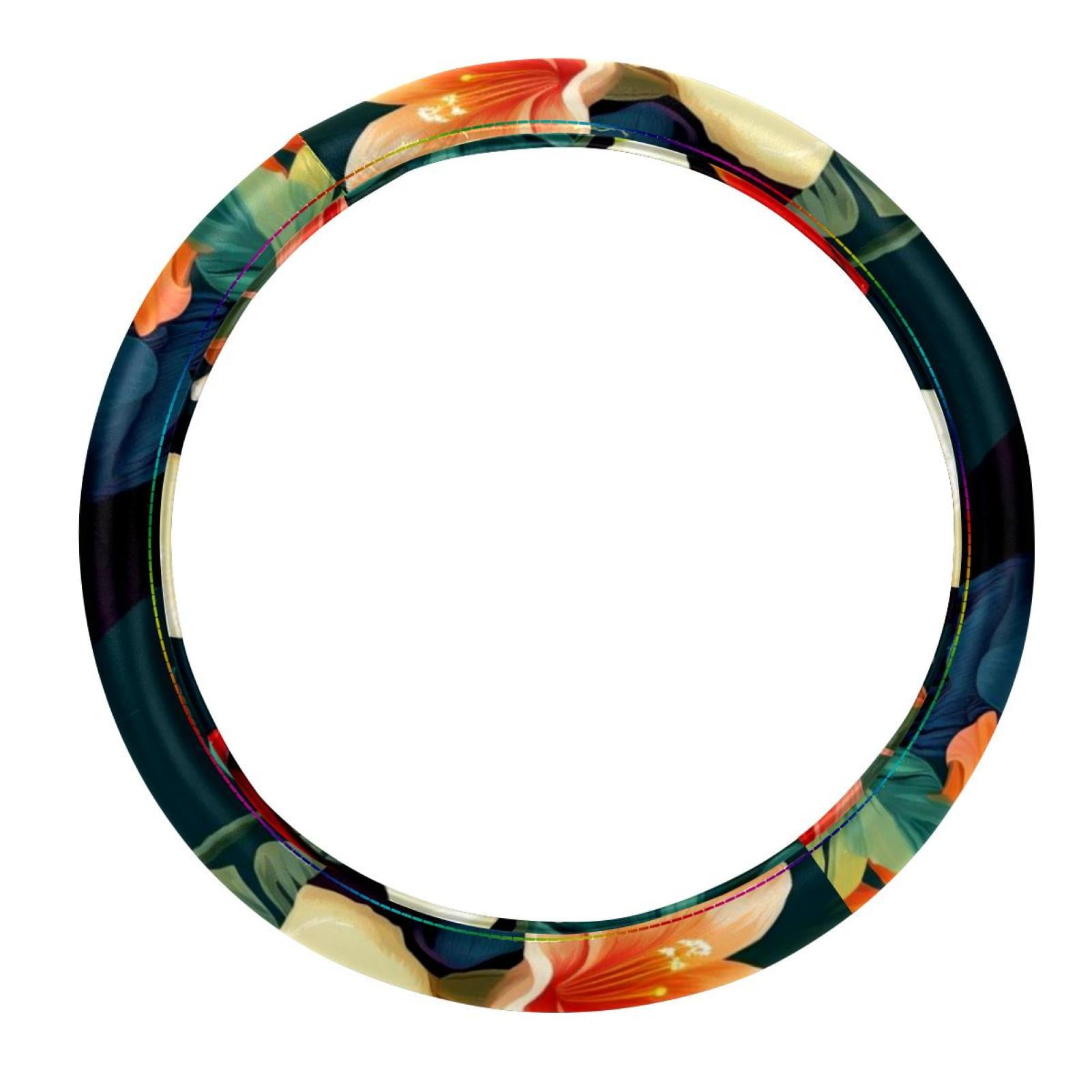 Toucan 14.5 Inch Printing PVC Leather Steering Wheel Covers Car Wheel ...