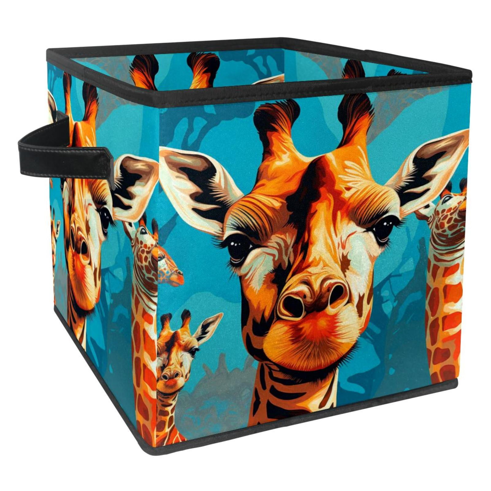 Toucan Foldable Clothes Storage Bins with Handle, 10.8"x10.5"x10.6 ...