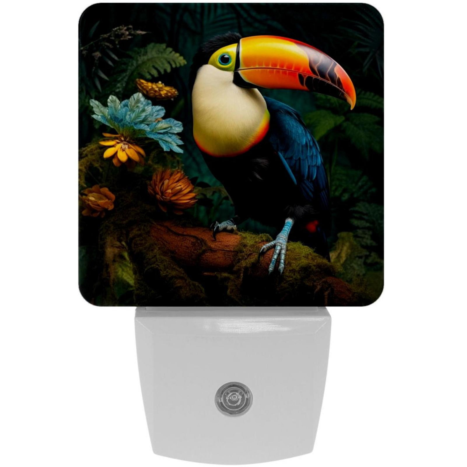 Toucan LED Square Night Lights - Bedside Lighting Solution for a ...