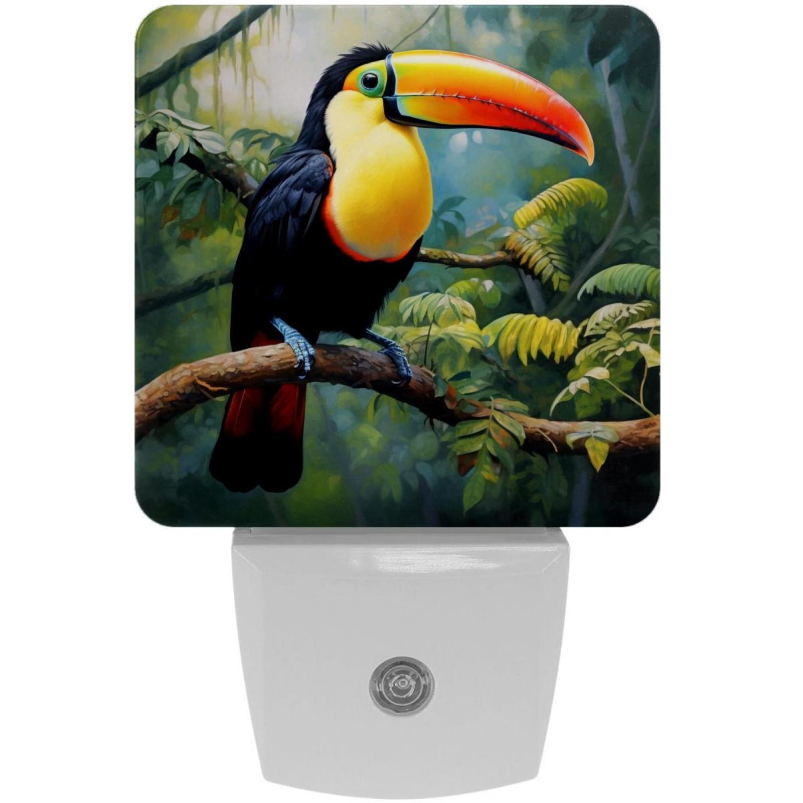 Toucan LED Square Night Lights - Bedside Lighting Solution for a ...