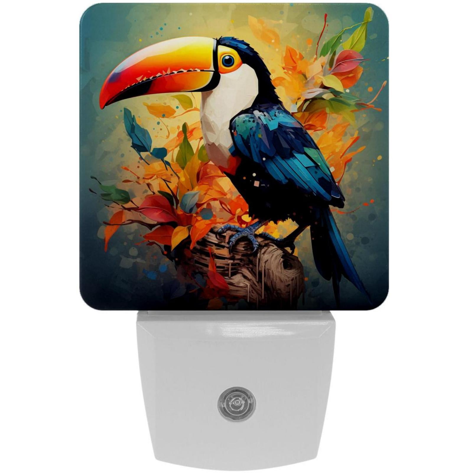Toucan LED Square Night Lights - Energy Efficient and Stylish Decor for ...