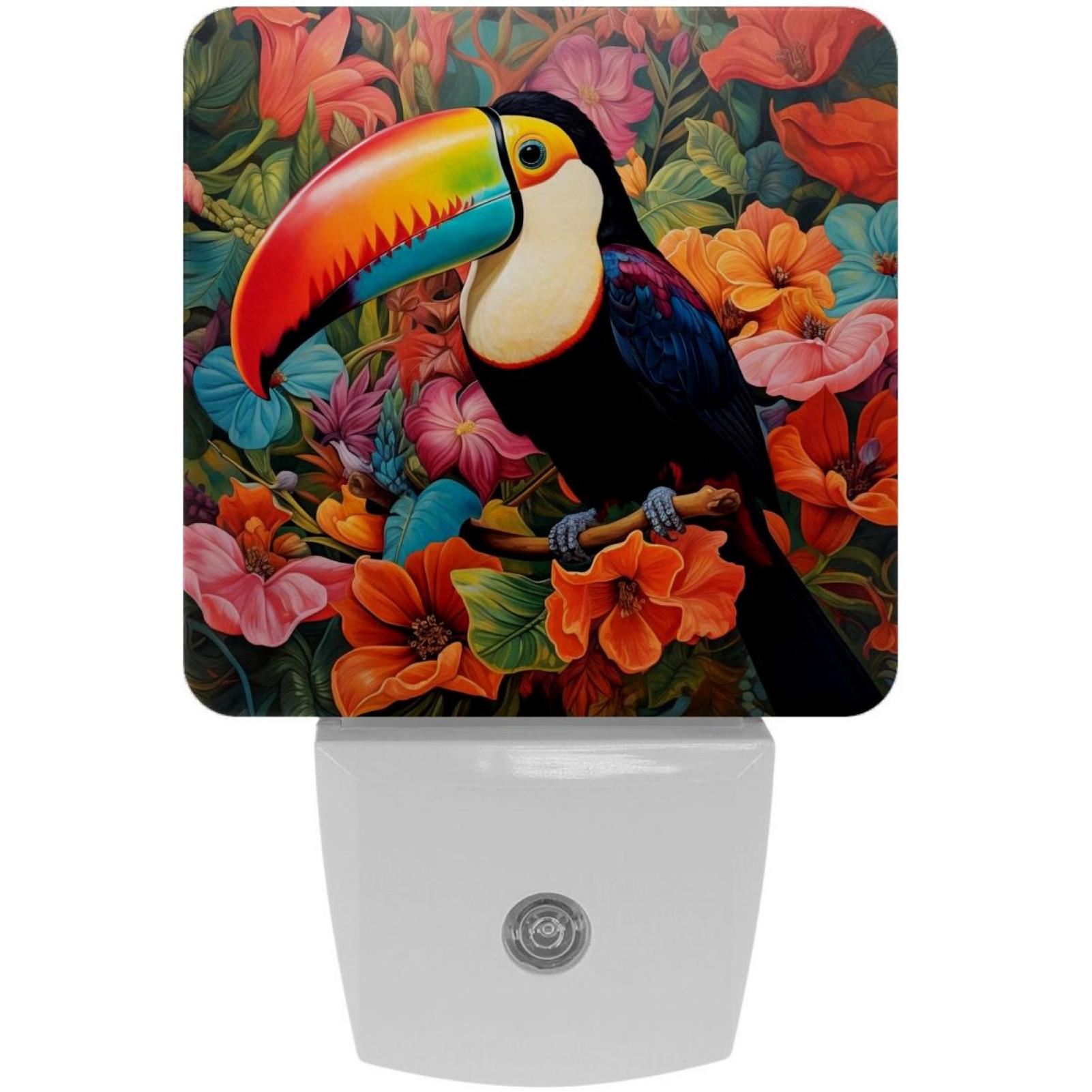 Toucan LED Square Night Lights with Motion Sensor - Modern and Energy ...