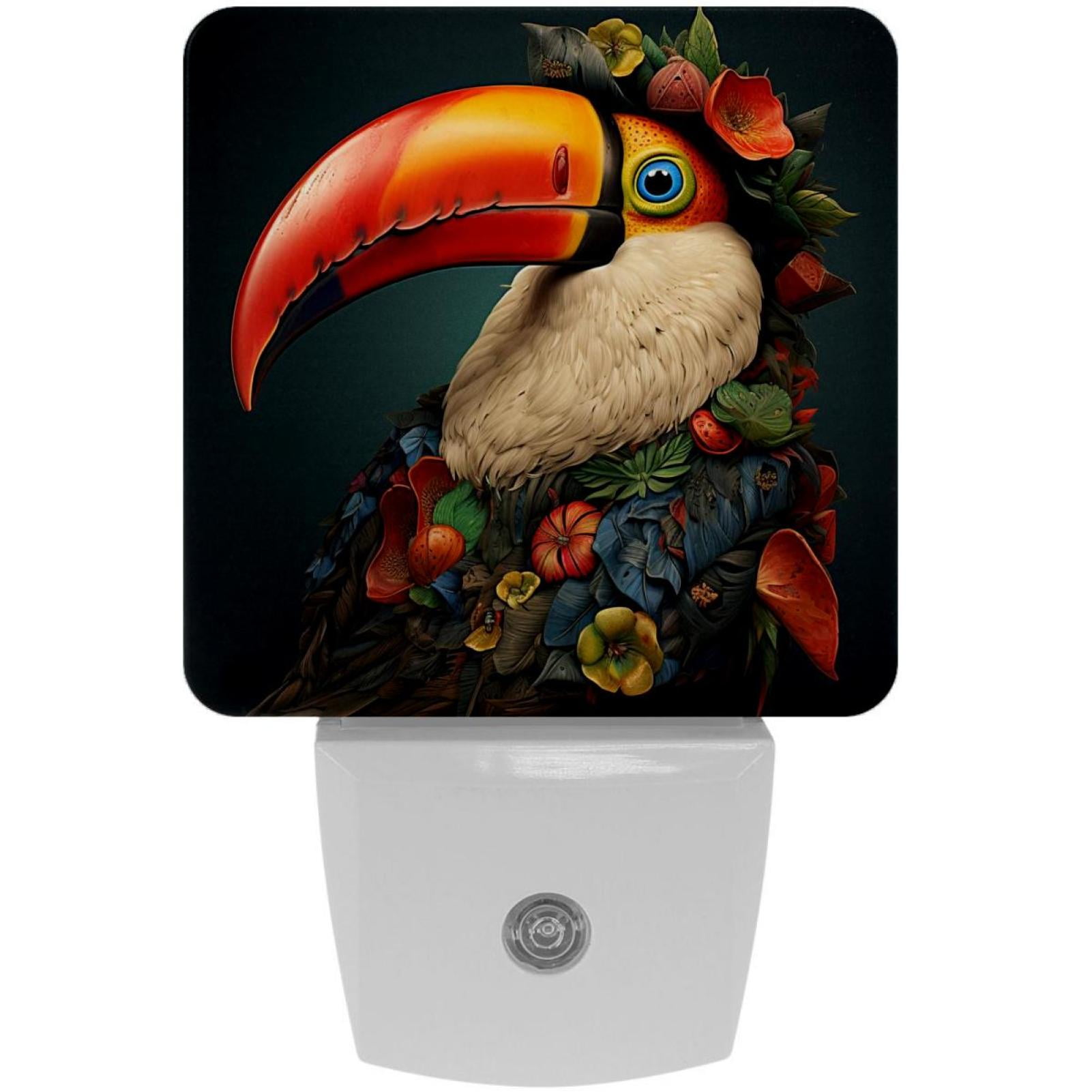 Toucan LED Square Night Lights with Motion Sensor - Modern and Energy ...