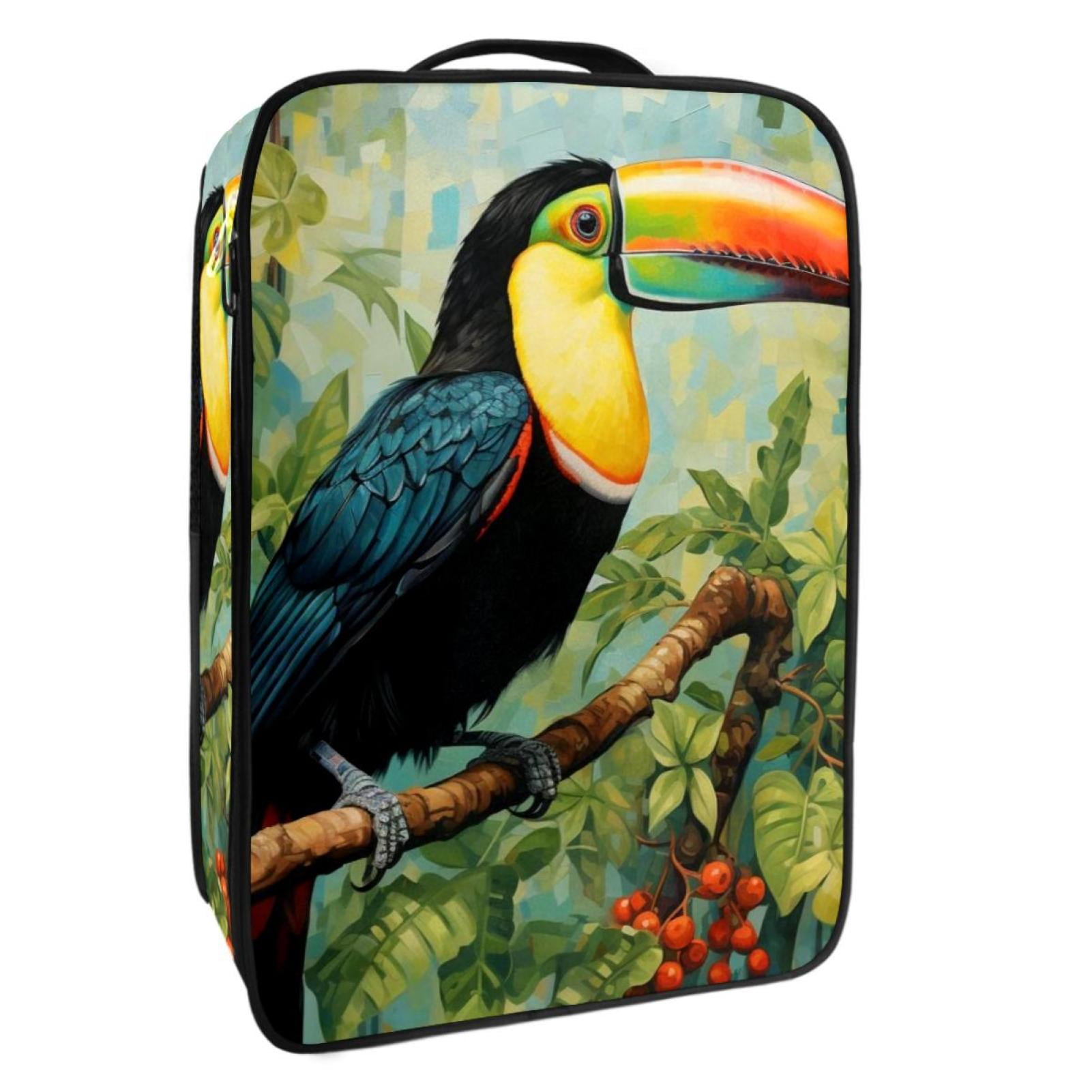 Toucan Polyester Shoe Box Organizer 23x31cm/9x12in Size Storage ...