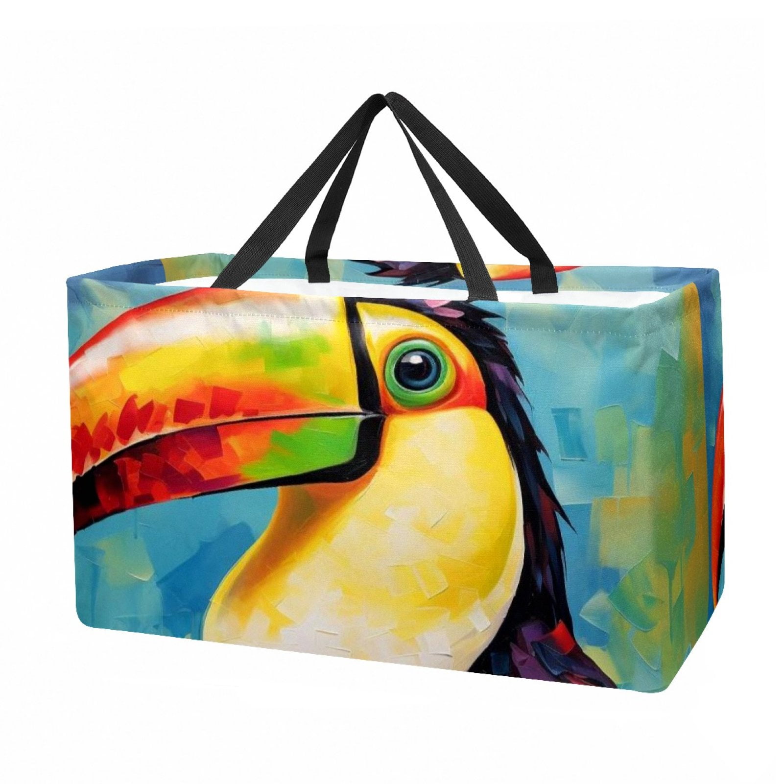 Toucan Premium Oxford Cloth Shopping Bags: Reusable, Foldable, and ...