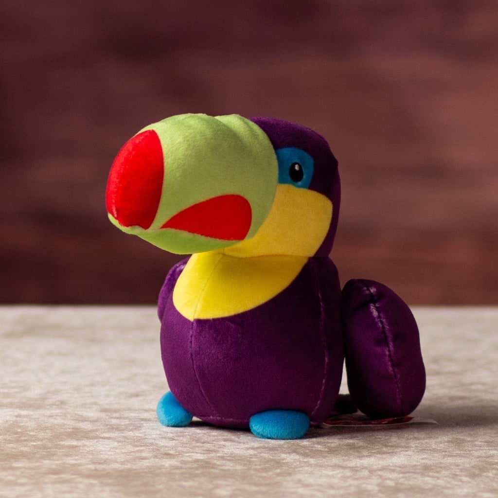 Adorable 6 Inch Toucan Squishies Plush Toy – Soft, Colorful, and Cuddly ...