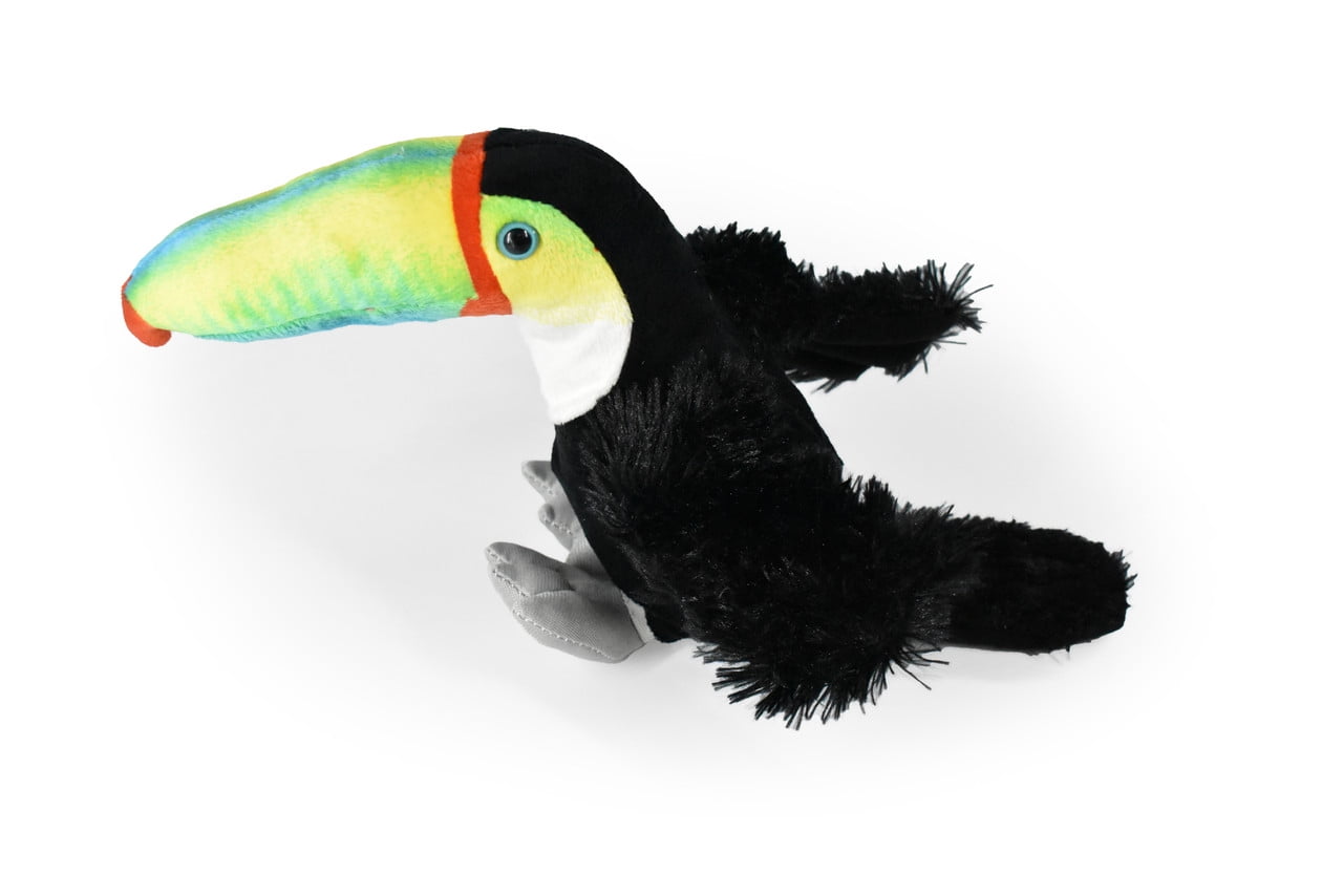 Toucan Stuffed Bird, Realistic Stuffed Animal Super Soft, 9" F4333 B423 ...