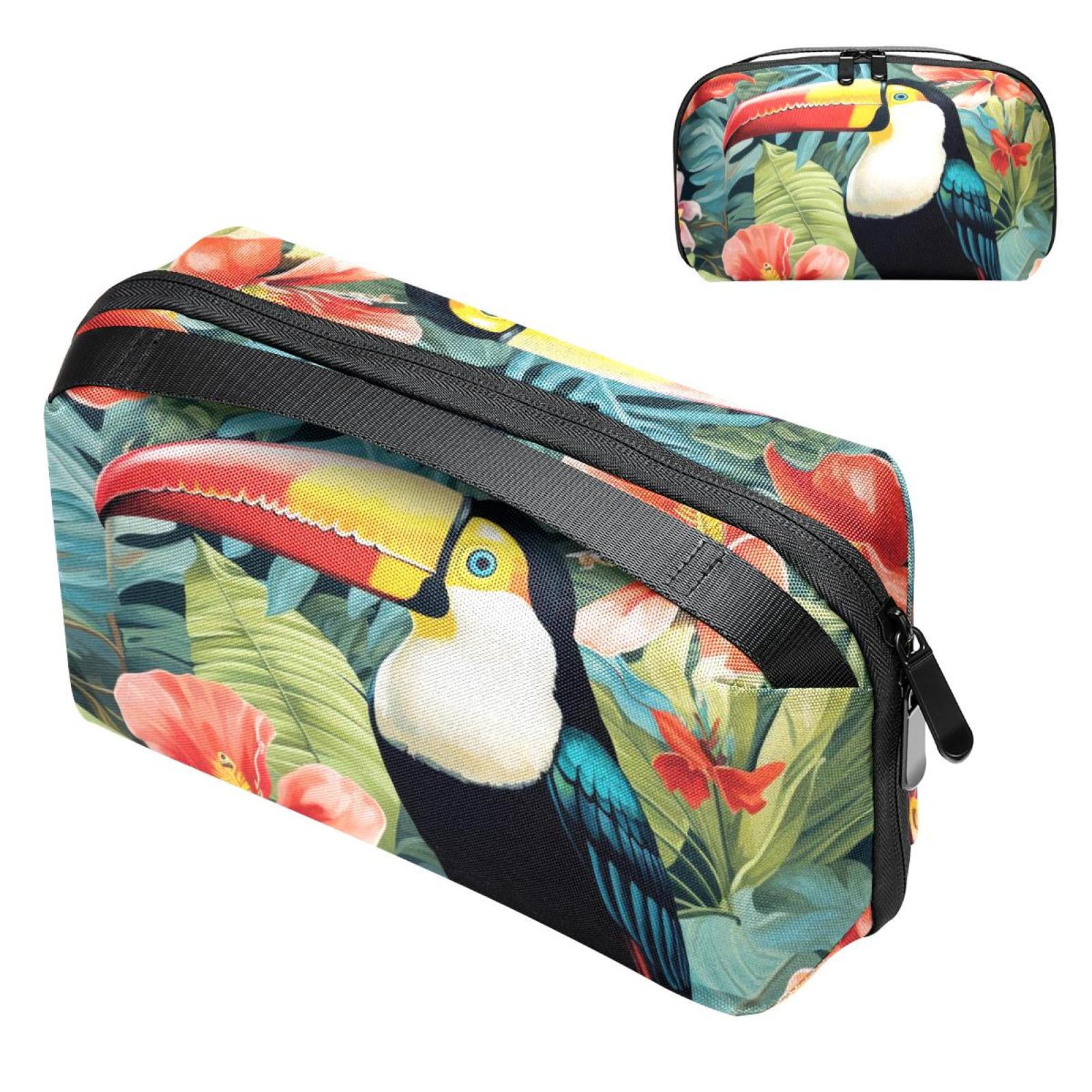 Toucan Travel Case Charger Pouch Hard Drive Bag Cable Organizer Desk ...
