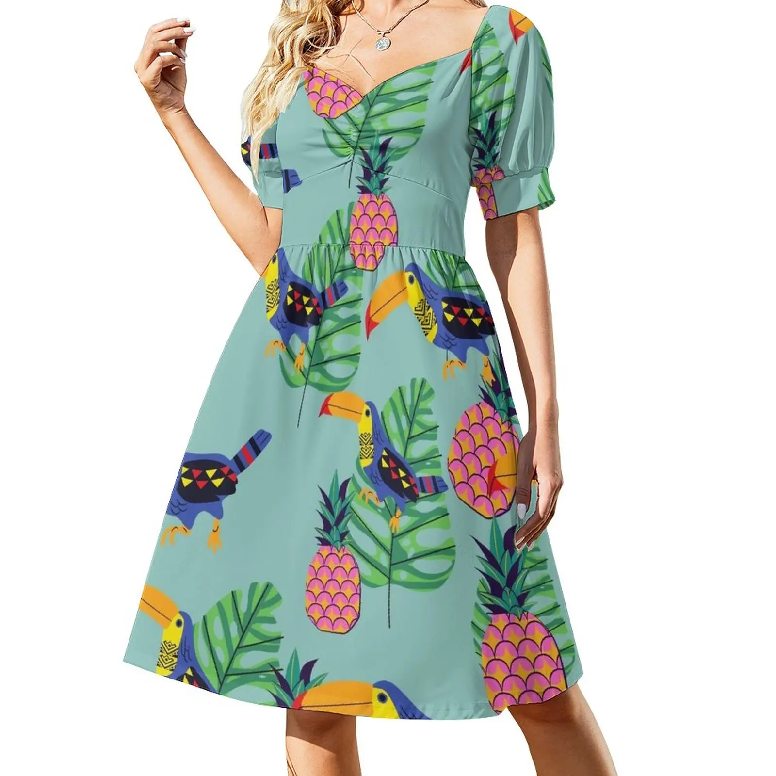 Toucan Vibes Sleeveless Dress women's evening dresses 2024 birthday ...