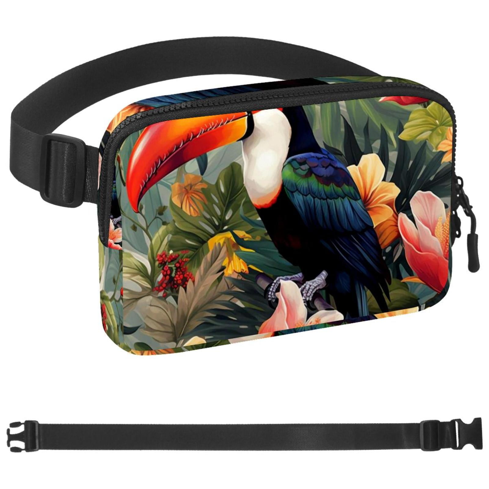 Toucan Waist Pack for Running Fanny Pack for Women and Men Crossbody ...