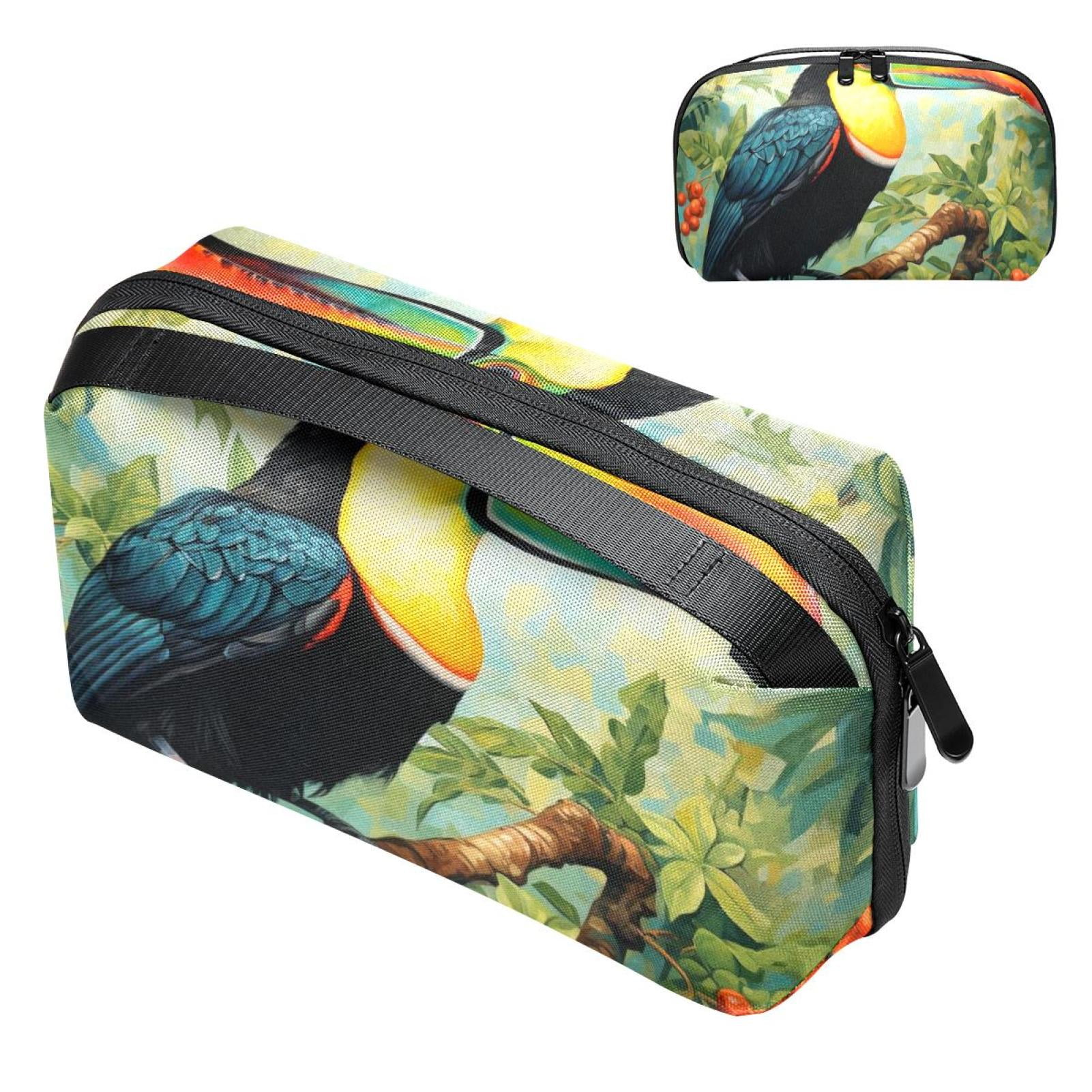 Toucan Waterproof Oxford Cloth Travel Case for Electronic Devices, USB ...