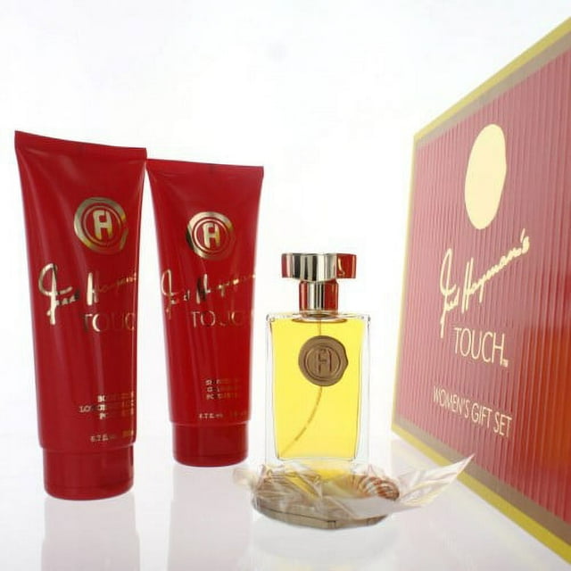Touch 4 Pc. Gift Set ( Eau De Toilette Spray 3.3 Oz + Body Lotion 6.7 ...