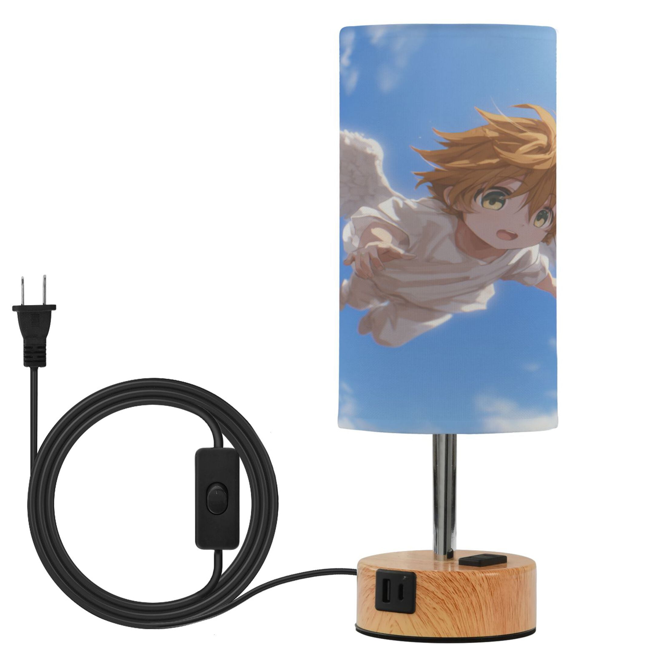 Touch-Control 3-Color Desk Lamp with Plug – Energy-Saving LED + 3 ...