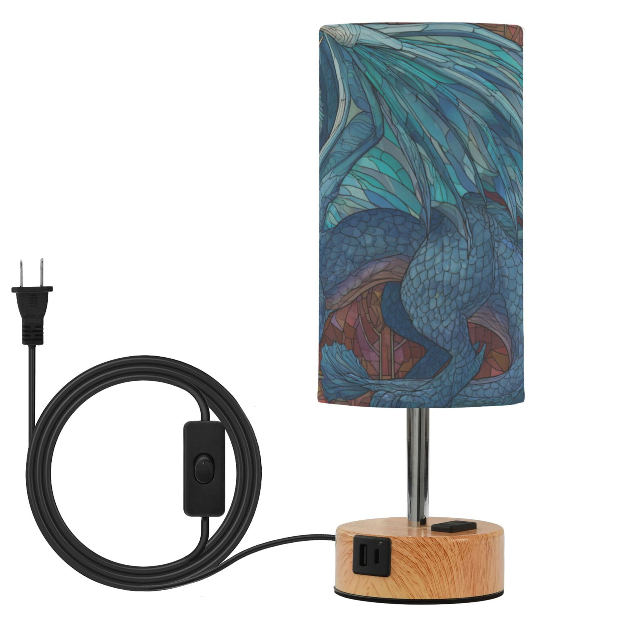 Touch-Control 3-Color Desk Lamp with Plug – Energy-Saving LED + 3 ...
