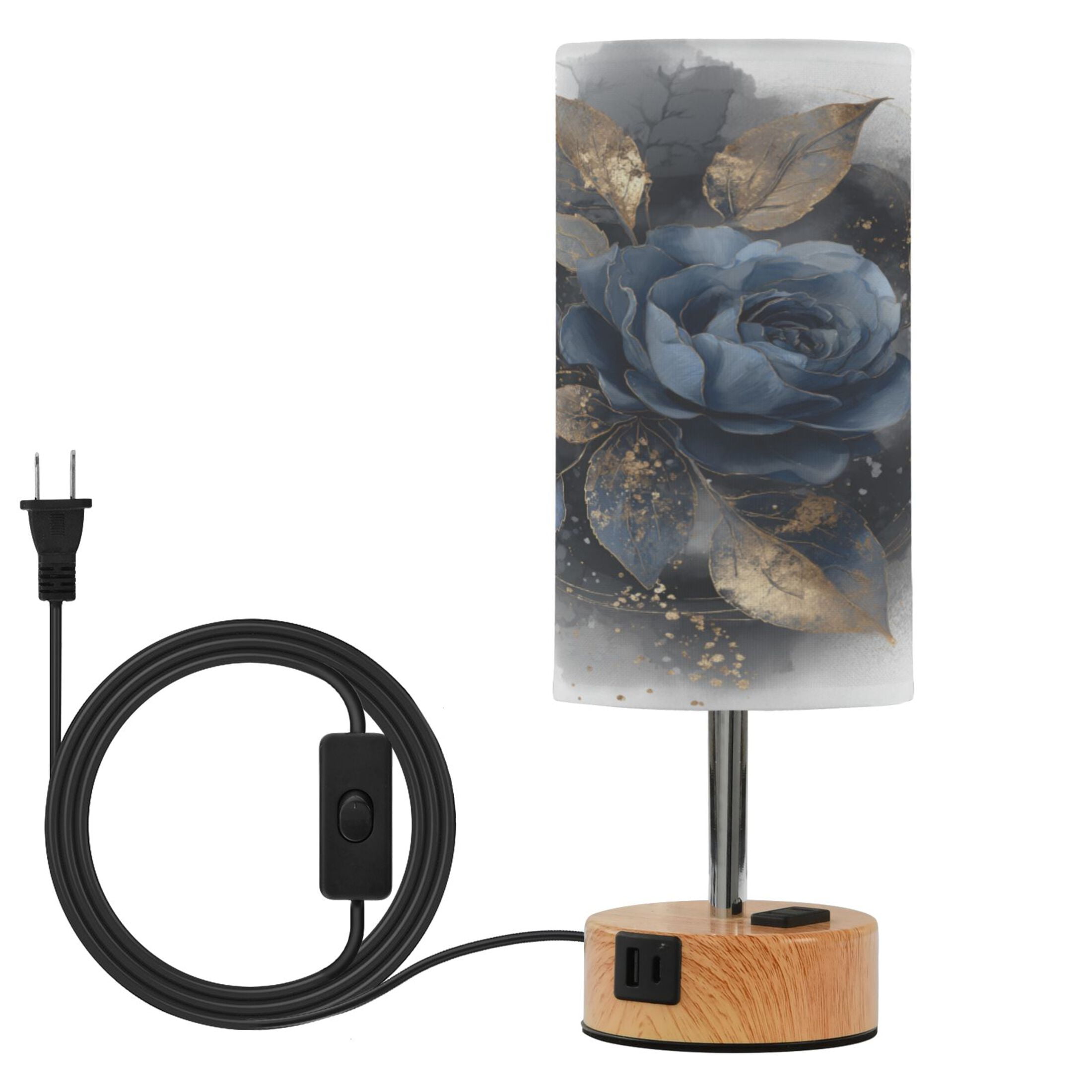 Touch-Control 3-Color Desk Lamp with Plug – Energy-Saving LED + 3 ...
