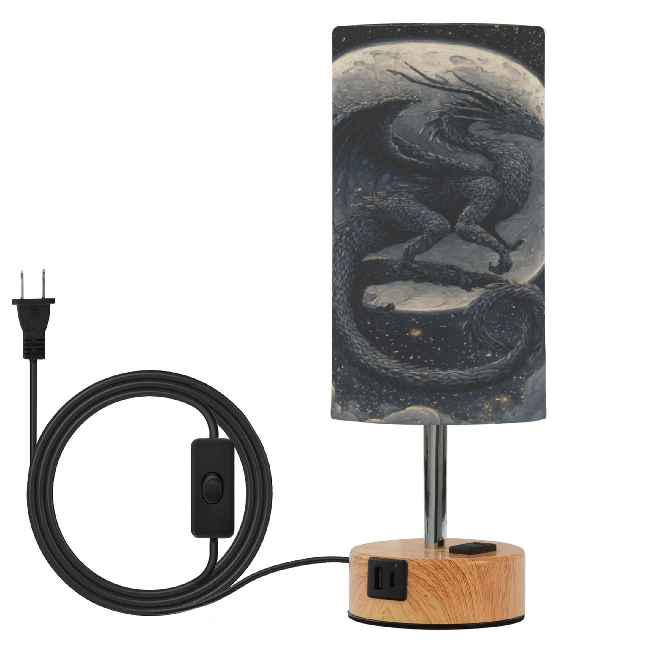 Touch-Control 3-Color Desk Lamp with Plug – Energy-Saving LED + 3 ...