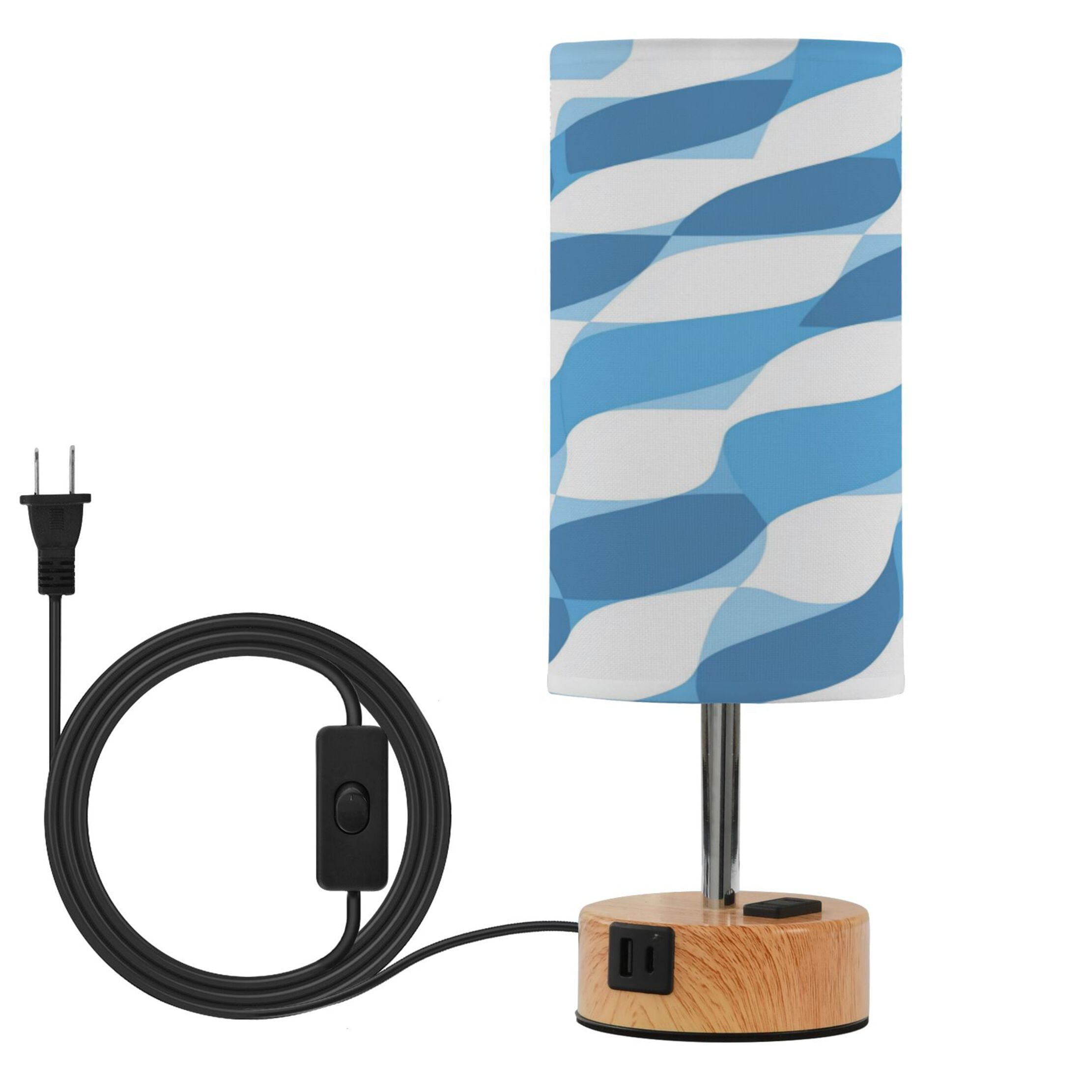 Touch-Control 3-Color Desk Lamp with Plug – Energy-Saving LED + 3 ...