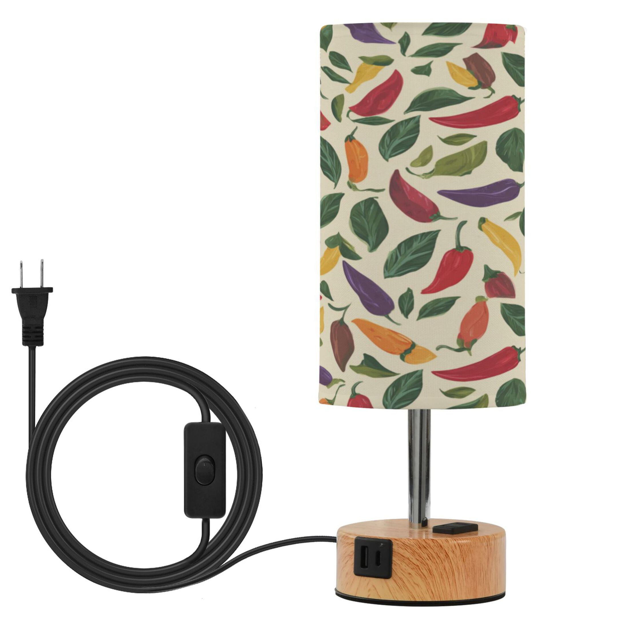 Touch-Control 3-Color Desk Lamp with Plug – Energy-Saving LED + 3 ...