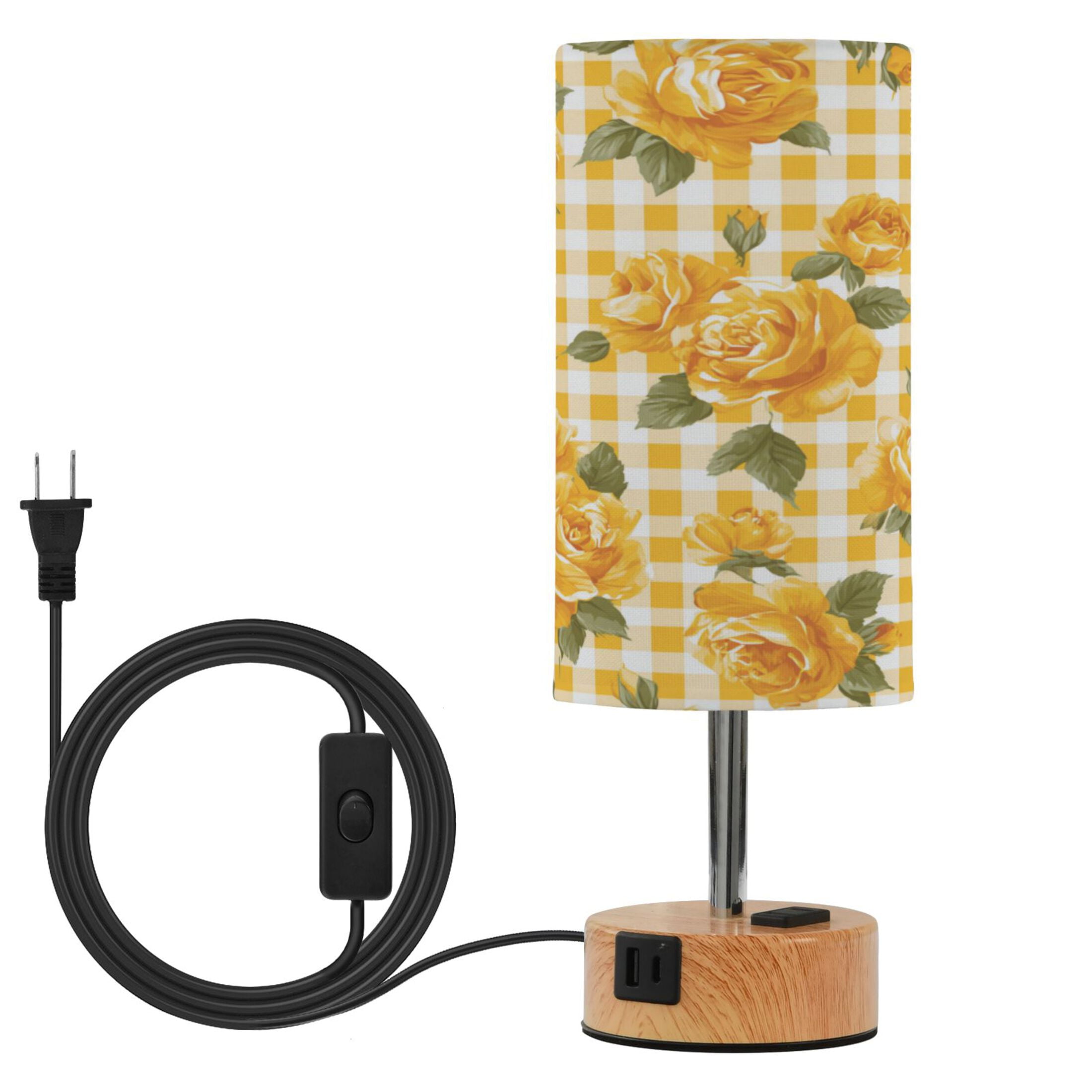 Touch-Control 3-Color Desk Lamp with Plug – Energy-Saving LED + 3 ...
