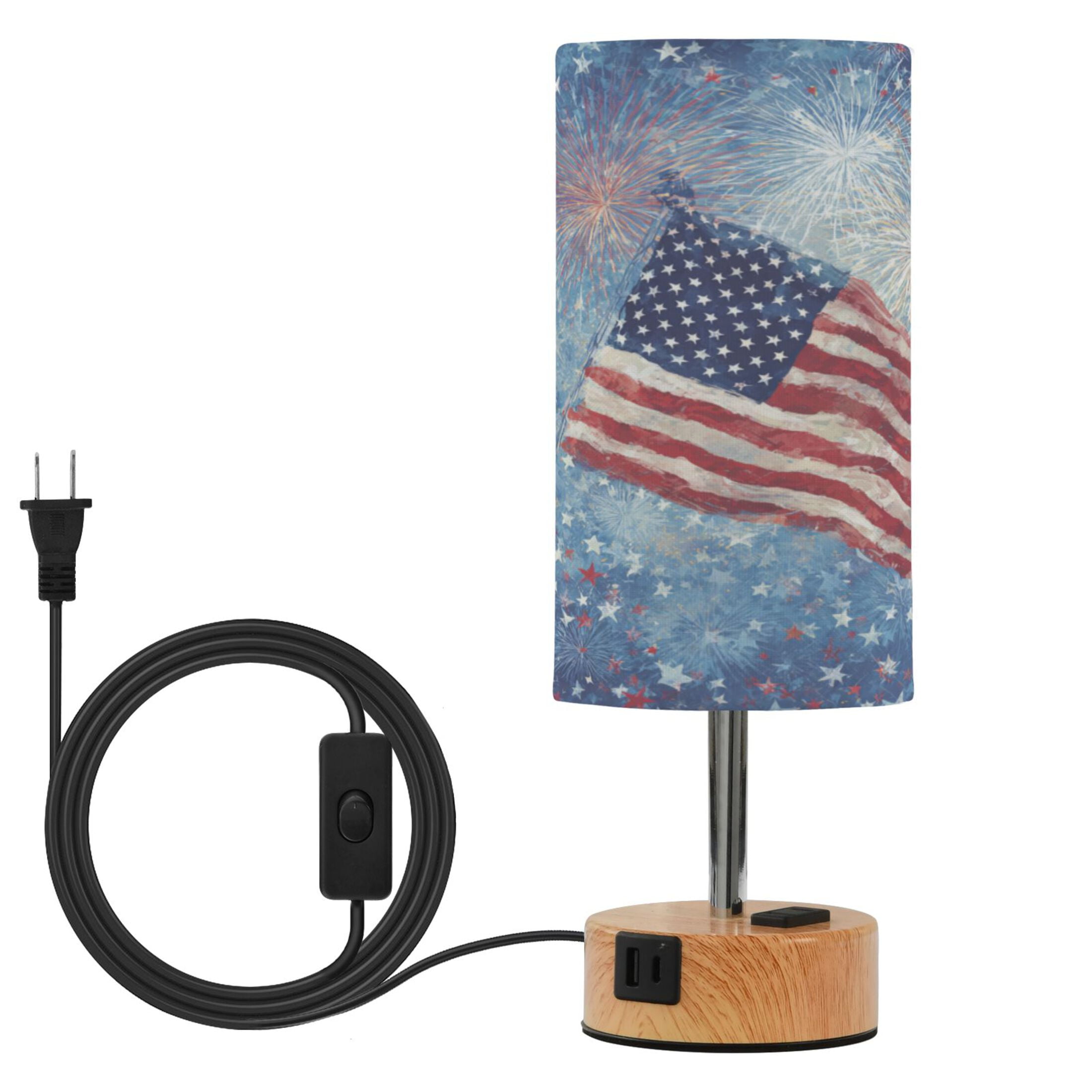 Touch-Control 3-Color Desk Lamp with Plug – Energy-Saving LED + 3 ...