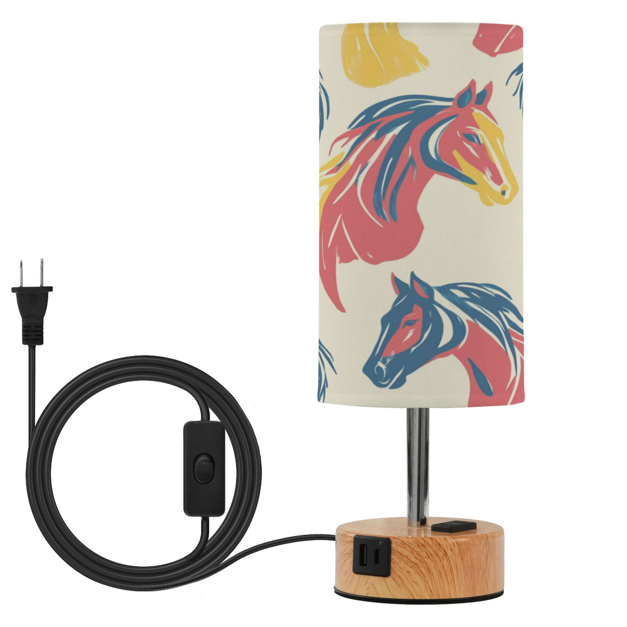 Touch-Control 3-Color Desk Lamp with Plug – Energy-Saving LED + 3 ...
