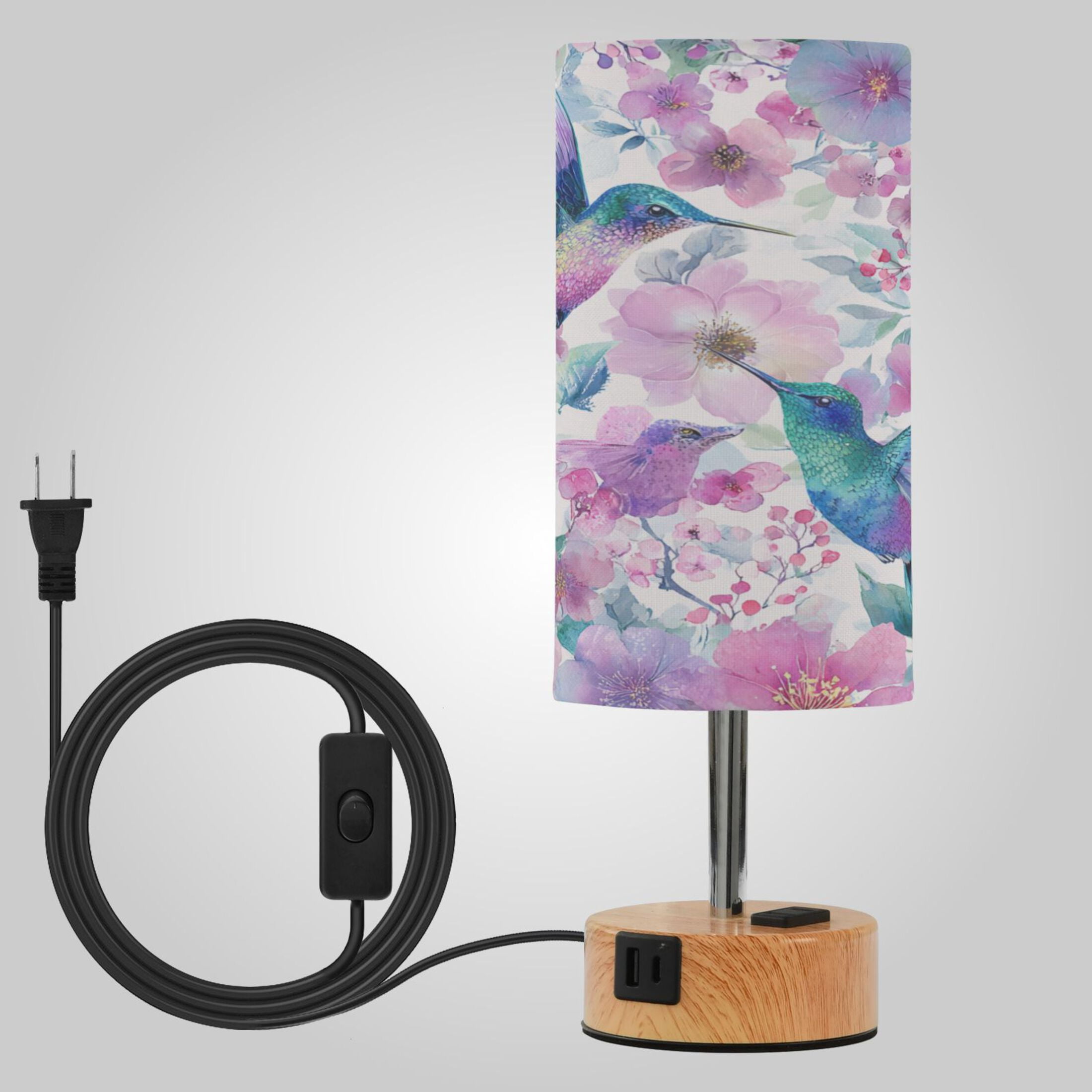 Touch-Control 3-Color Desk Lamp with Plug – Energy-Saving LED + 3 ...