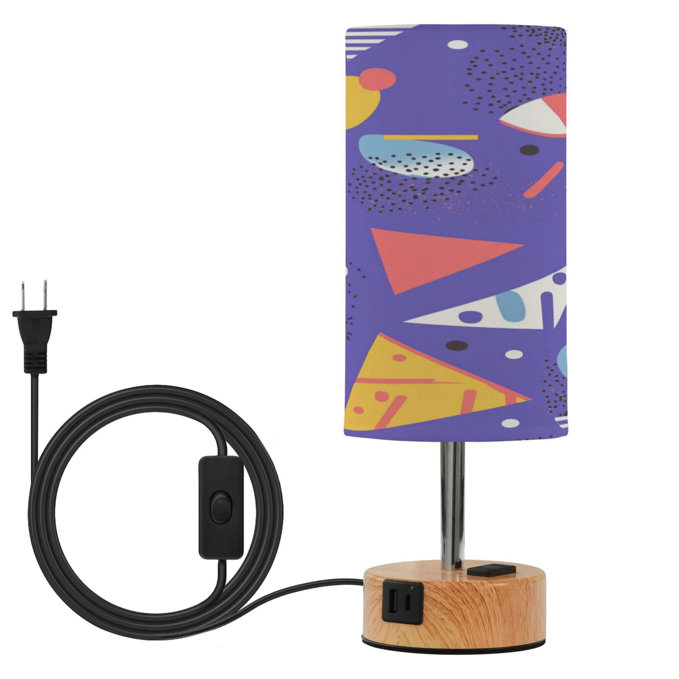 Touch-Control 3-Color Desk Lamp with Plug – Energy-Saving LED + 3 ...