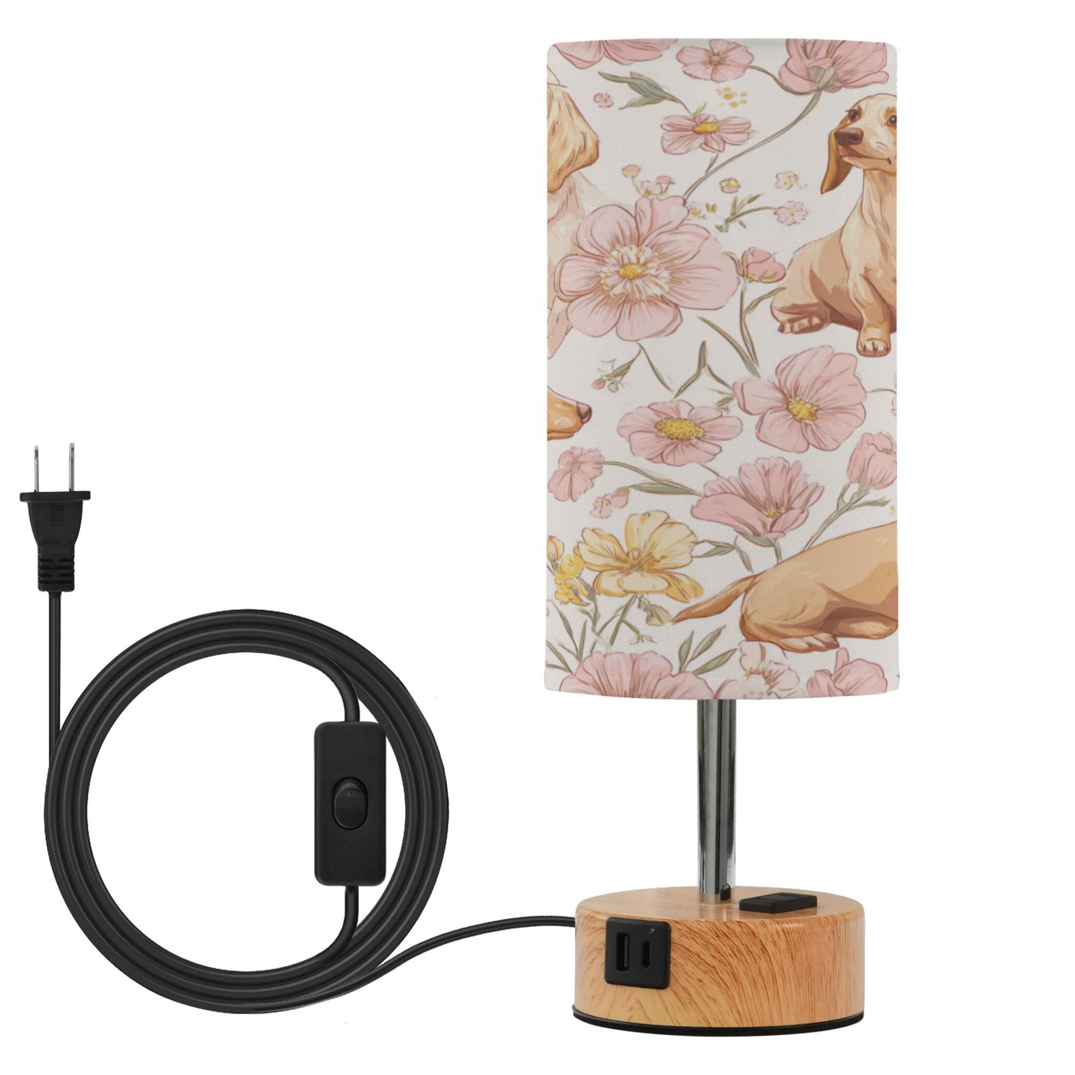Touch-Control 3-Color Desk Lamp with Plug – Energy-Saving LED + 3 ...
