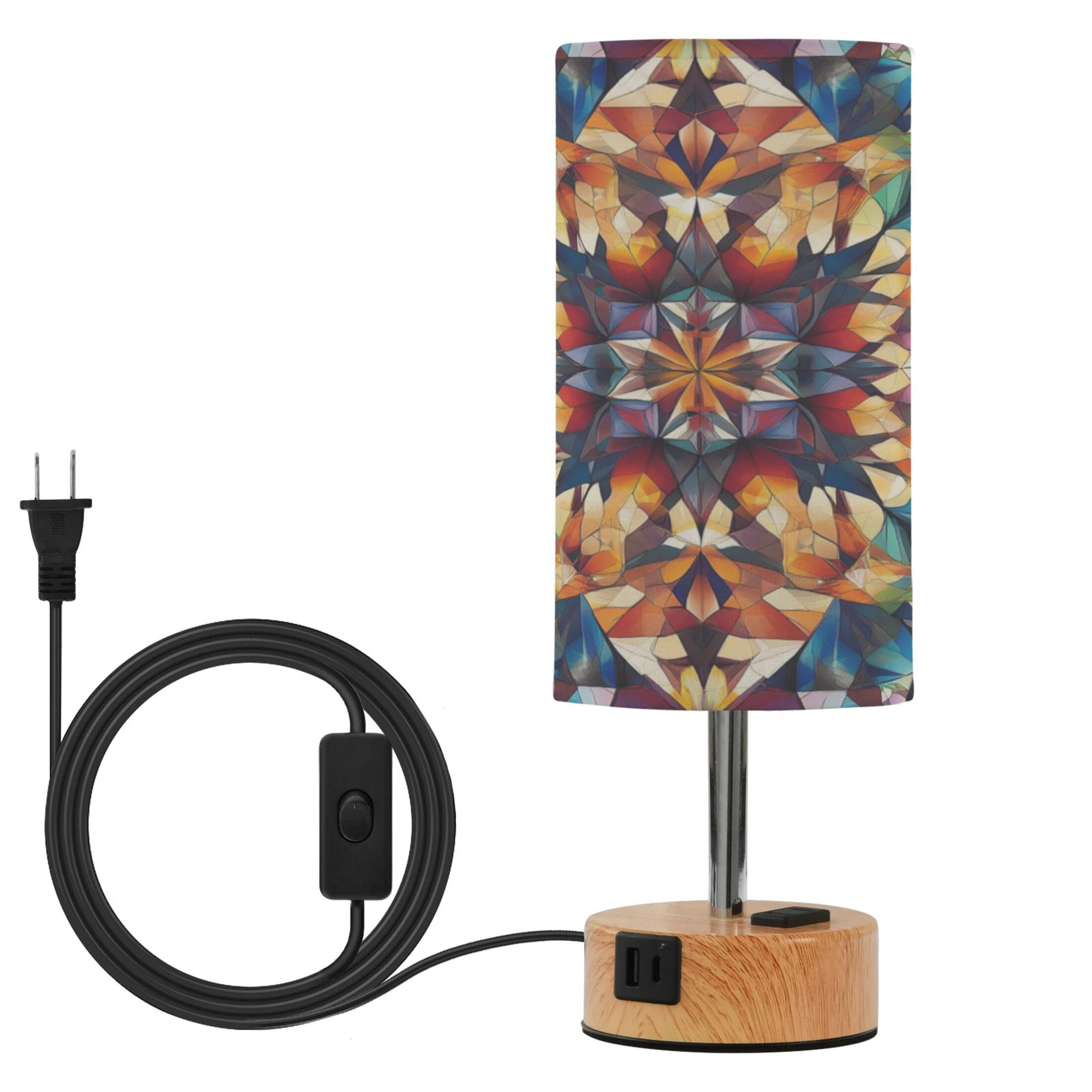 Touch-Control 3-Color Desk Lamp with Plug – Energy-Saving LED + 3 ...