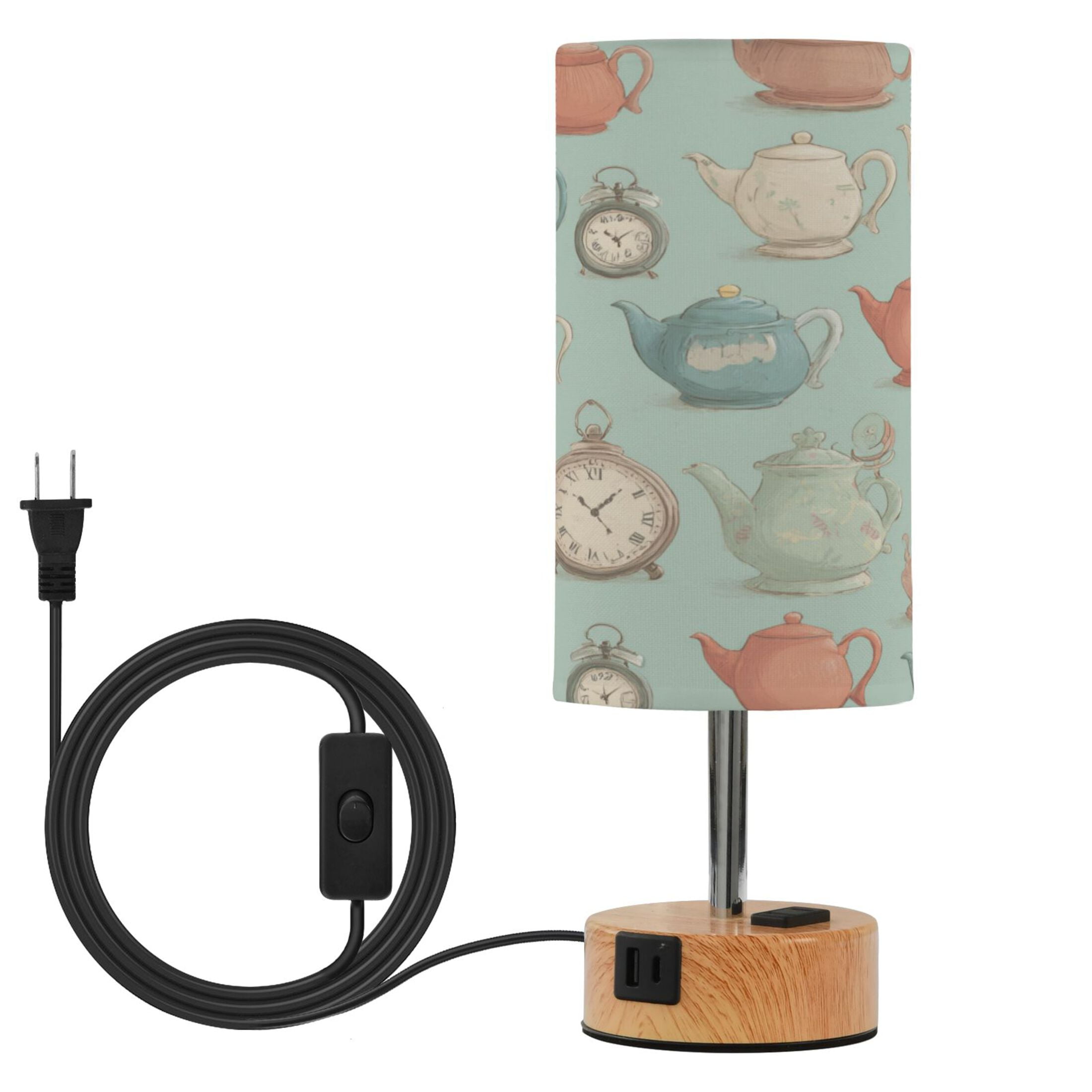 Touch-Control 3-Color Desk Lamp with Plug – Energy-Saving LED + 3 ...
