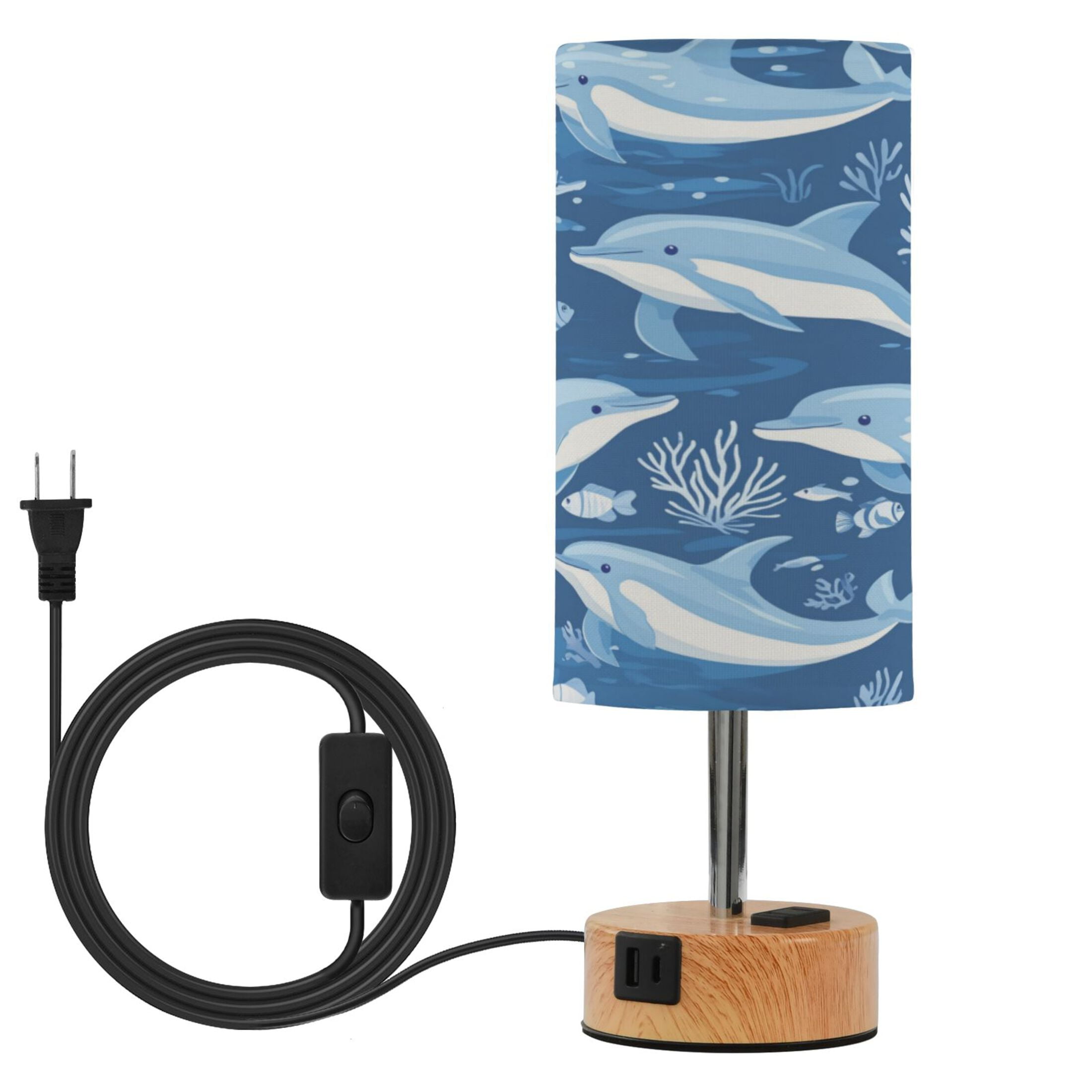 Touch-Control 3-Color Desk Lamp with Plug – Energy-Saving LED + 3 ...