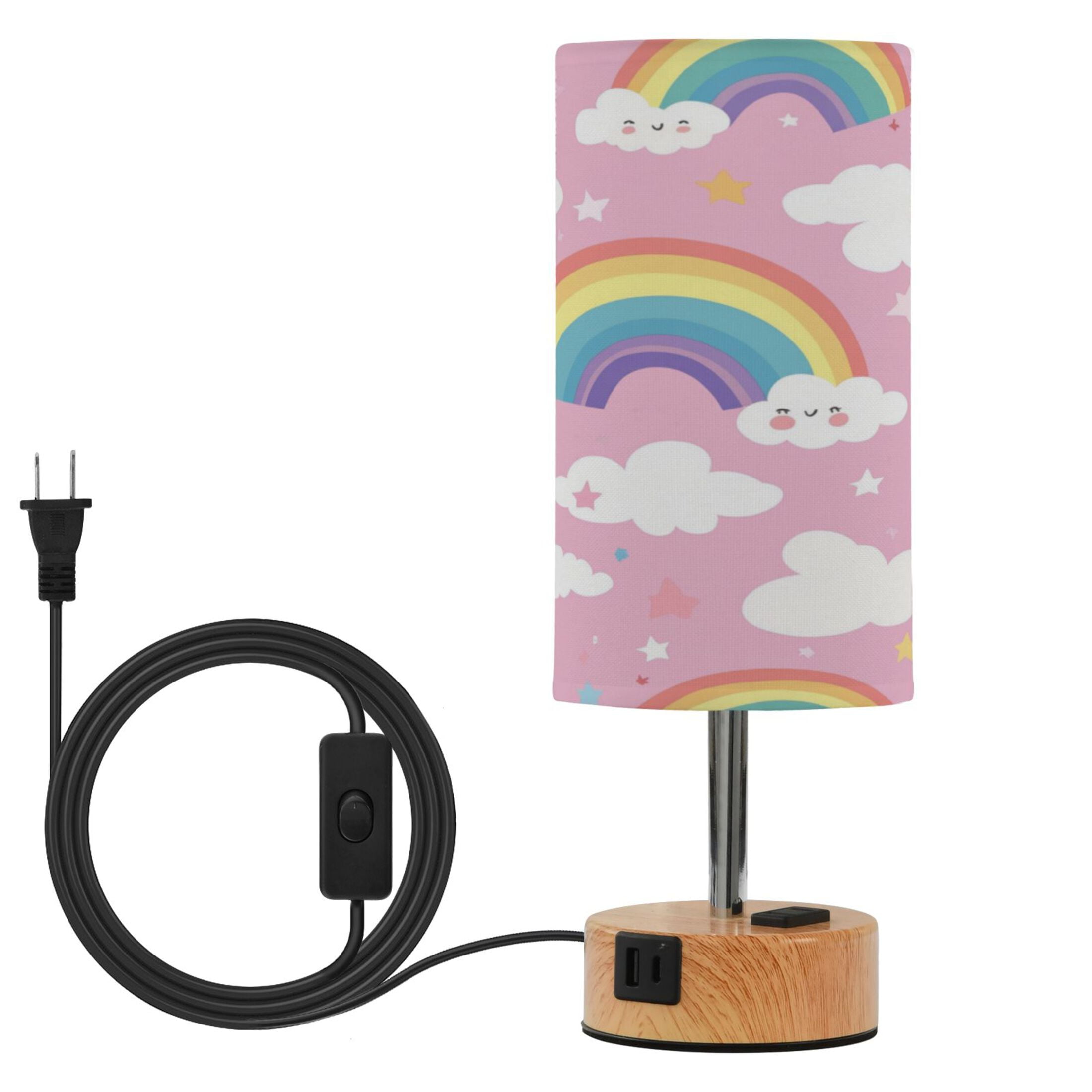 Touch-Control 3-Color Desk Lamp with Plug – Energy-Saving LED + 3 ...