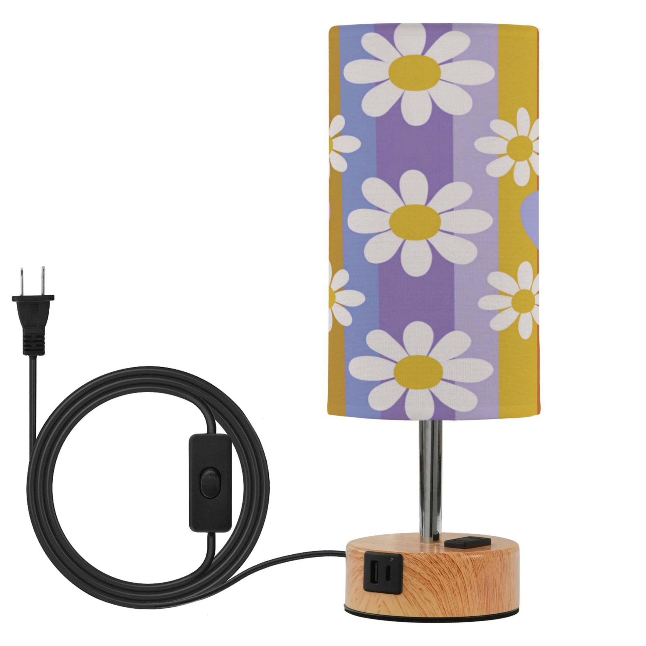 Touch-Control 3-Color Desk Lamp with Plug – Energy-Saving LED + 3 ...
