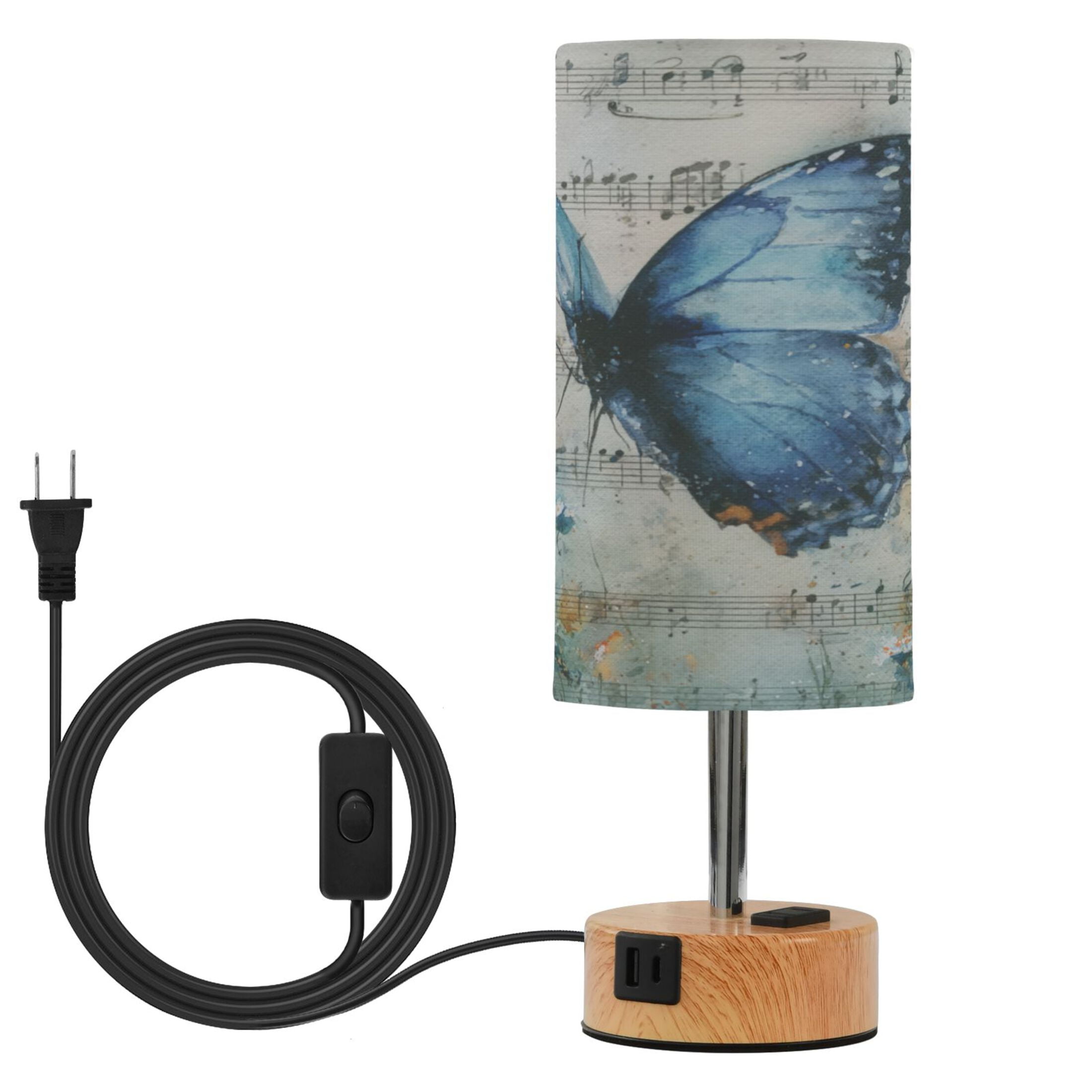 Touch-Control 3-Color Desk Lamp with Plug – Energy-Saving LED + 3 ...