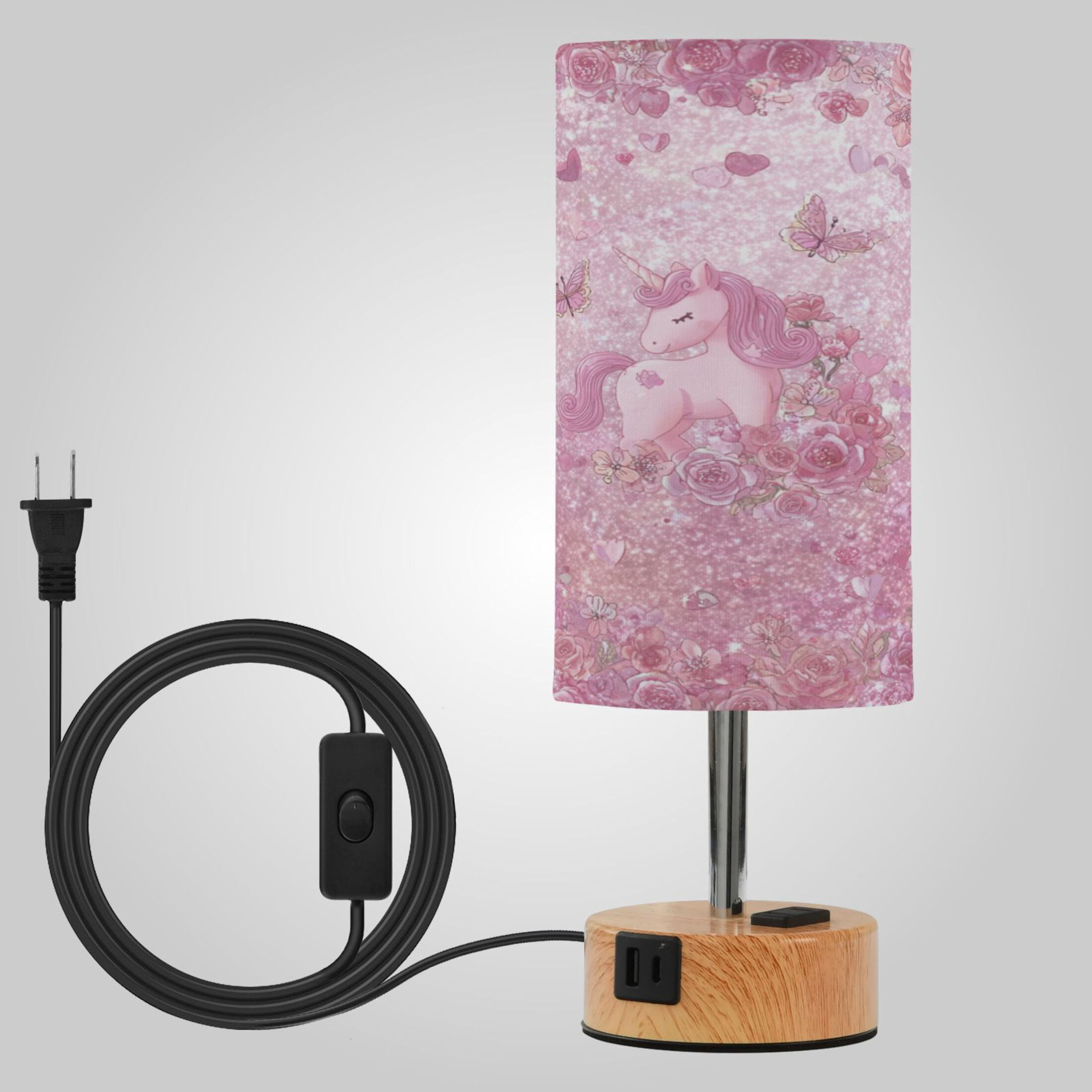 Touch-Control 3-Color Desk Lamp with Plug – Energy-Saving LED + 3 ...