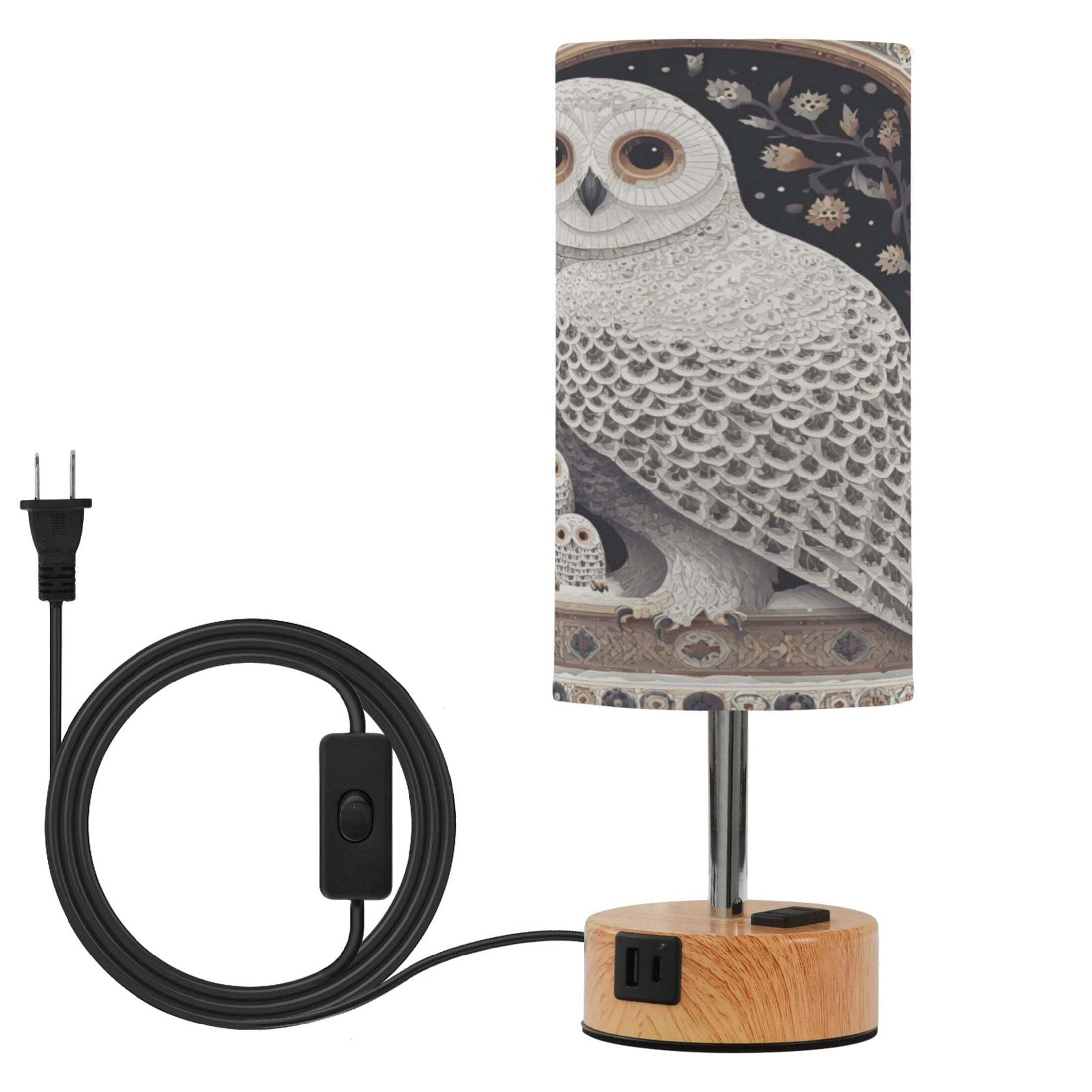 Touch-Control 3-Color Desk Lamp with Plug – Energy-Saving LED + 3 ...