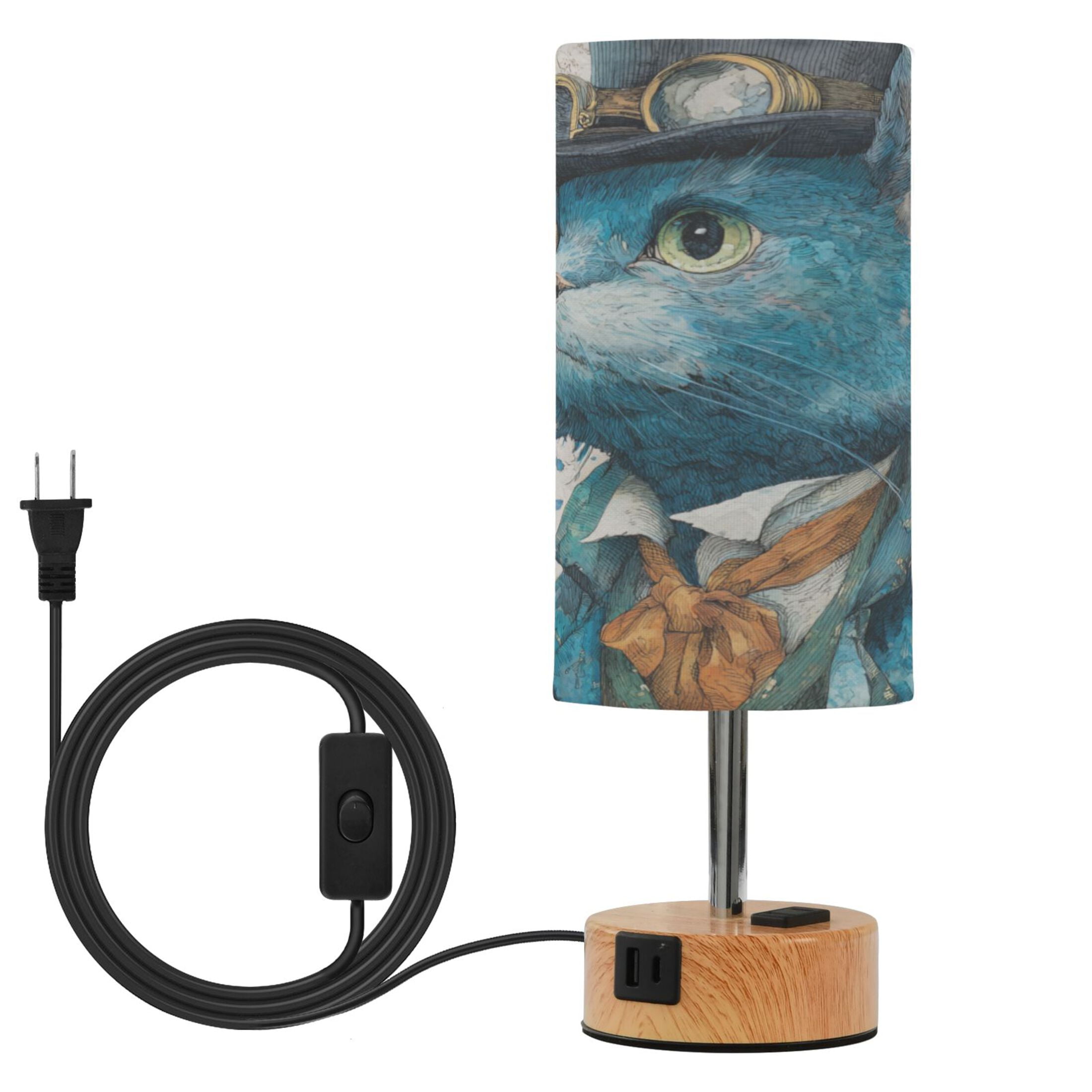 Touch-Control 3-Color Desk Lamp with Plug – Energy-Saving LED + 3 ...