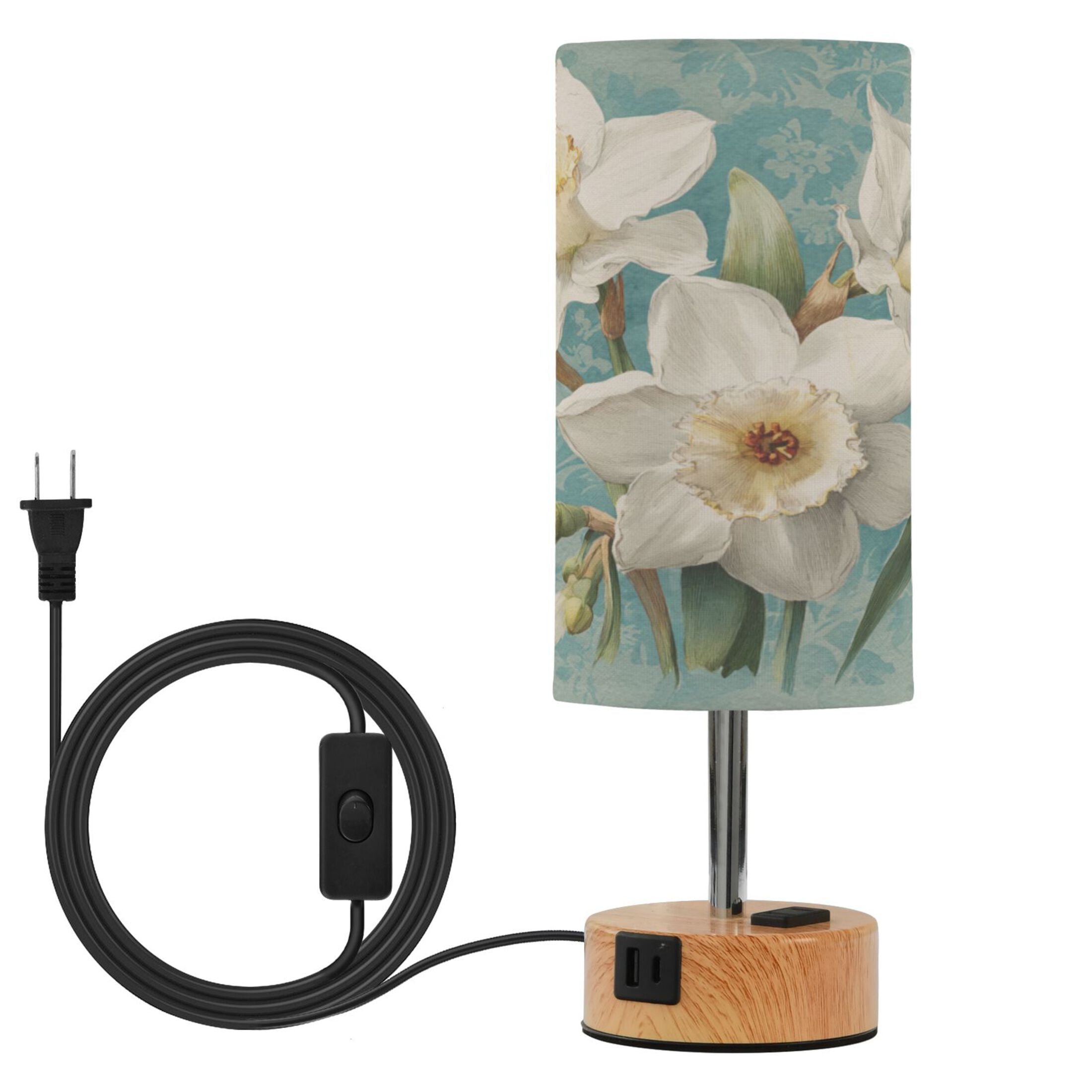 Touch-Control 3-Color Desk Lamp with Plug – Energy-Saving LED + 3 ...