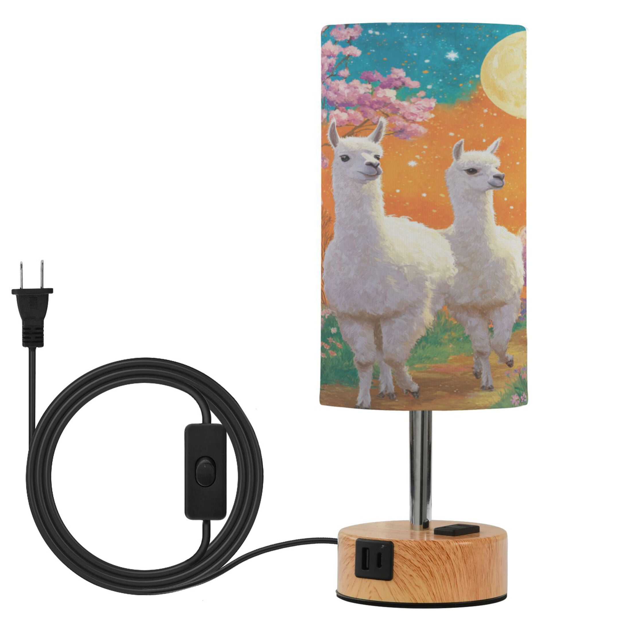 Touch-Control 3-Color Desk Lamp with Plug – Energy-Saving LED + 3 ...