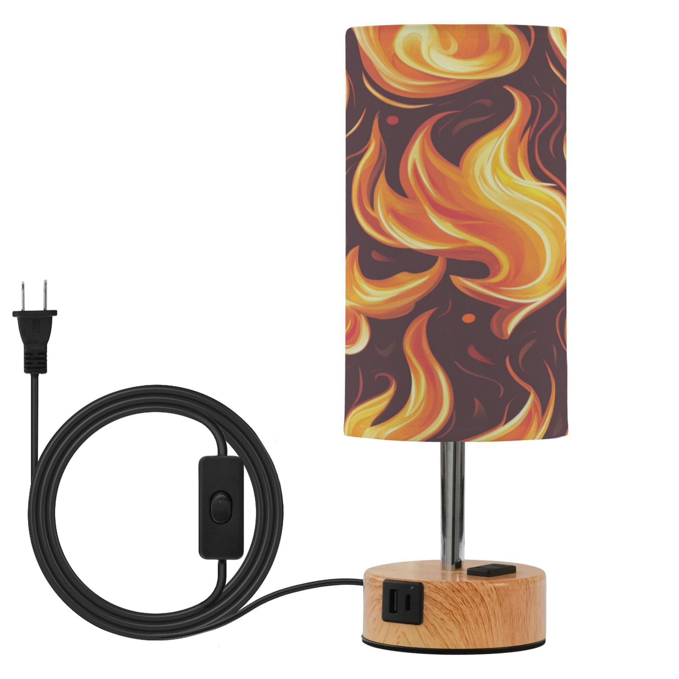 Touch-Control 3-Color Desk Lamp with Plug – Energy-Saving LED + 3 ...