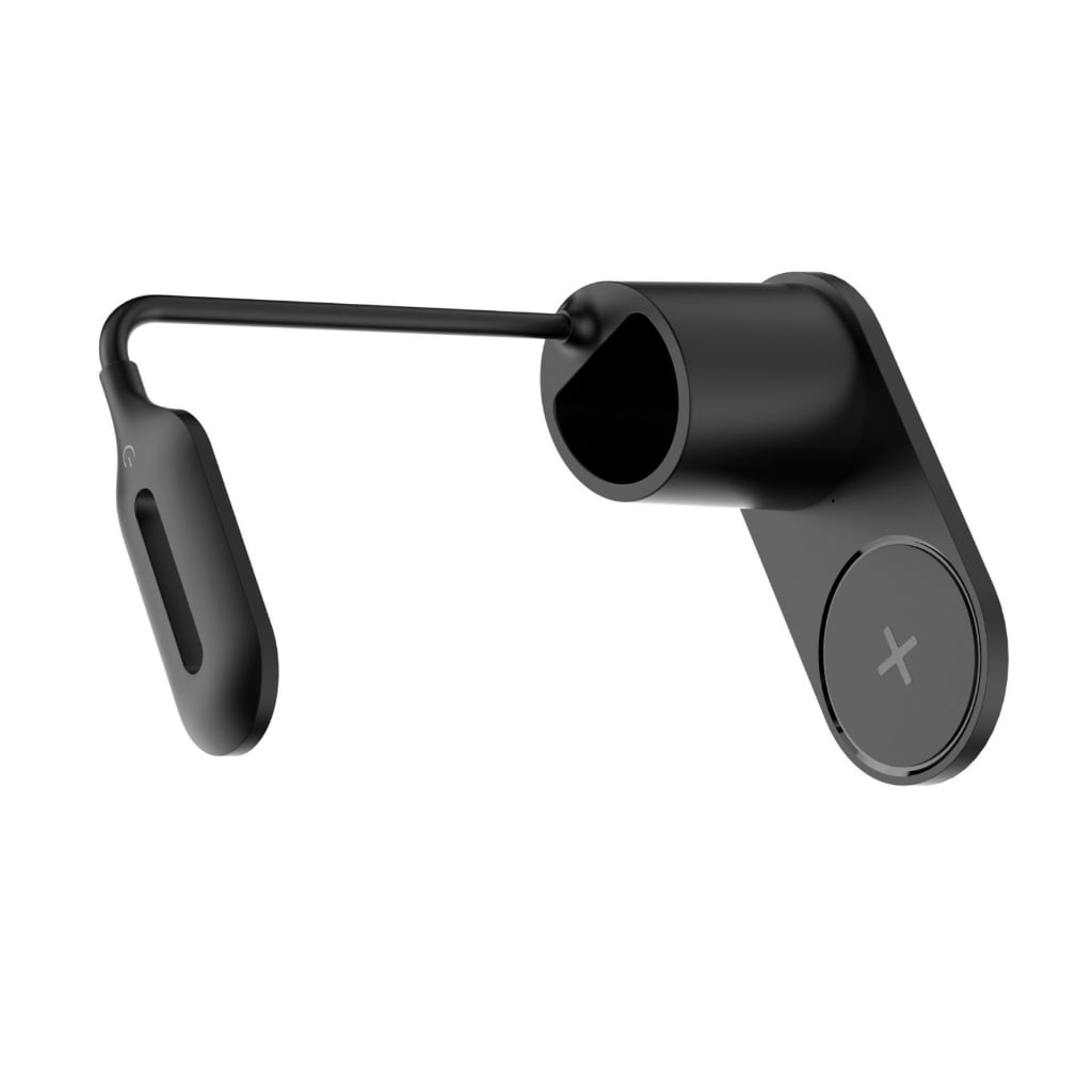 Touch Control LED Desk Lamp Charger with Storage Area Adjustable Arm ...