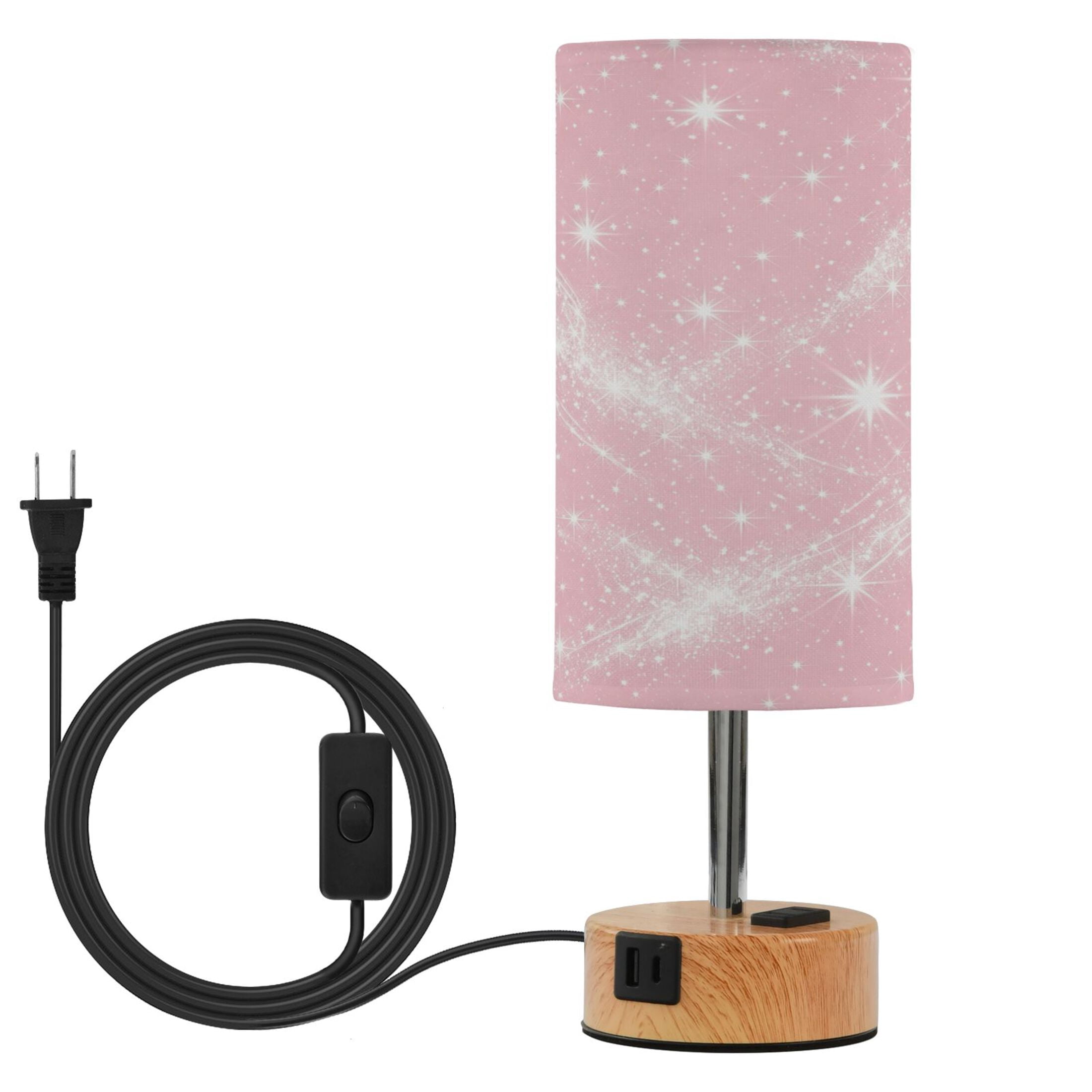 Touch Control Table Lamp with LED Bulb Bedside Lamp for Bedroom Living ...