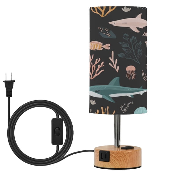 Seagrass Table Lamp