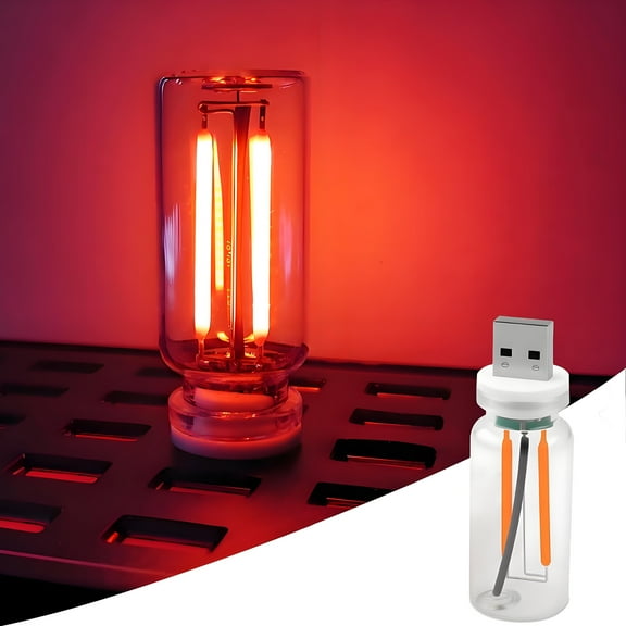 2-Pack Red Blue Dimmable USB Light, Touch Control Led Night Lights ...