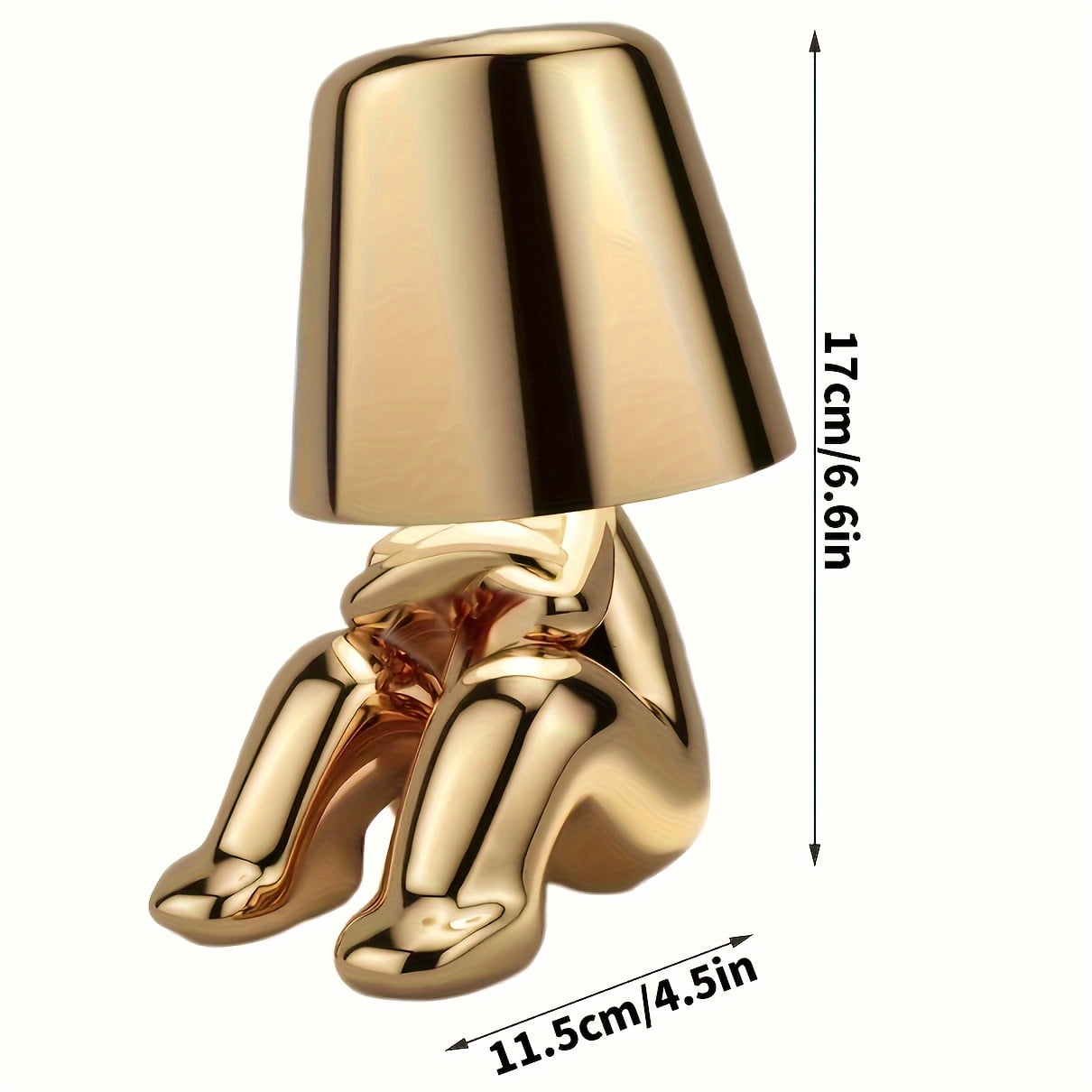 Touch-Controlled Night Light - Adjustable Brightness for Reading ...
