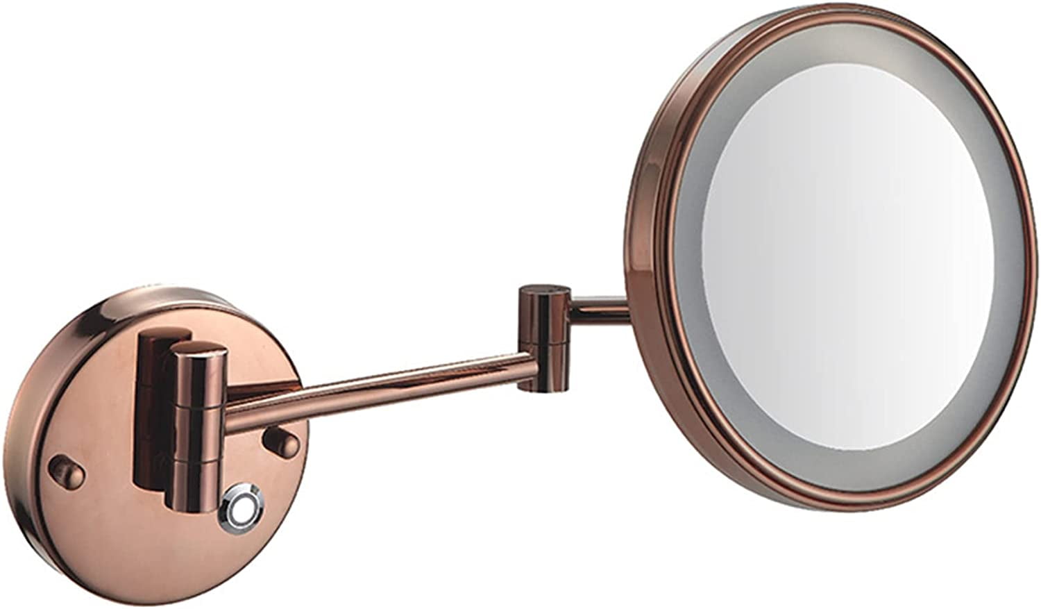 Touch Dimming Makeup Mirror with Lights And 10X Magnification, LED Wall ...