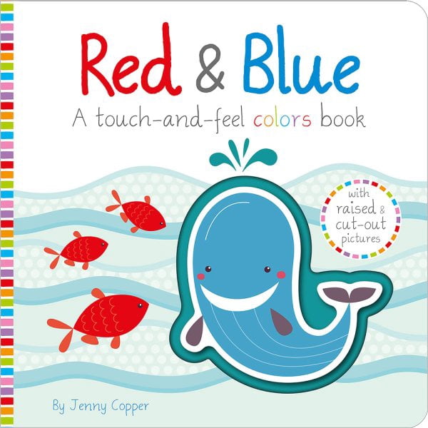 Touch, Feel, Explore!: Red & Blue (Hardcover) - Walmart.com