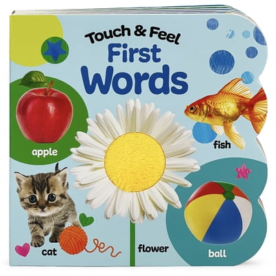 Pre-Owned Touch & Feel First Words (Board book) 1646386485 ...