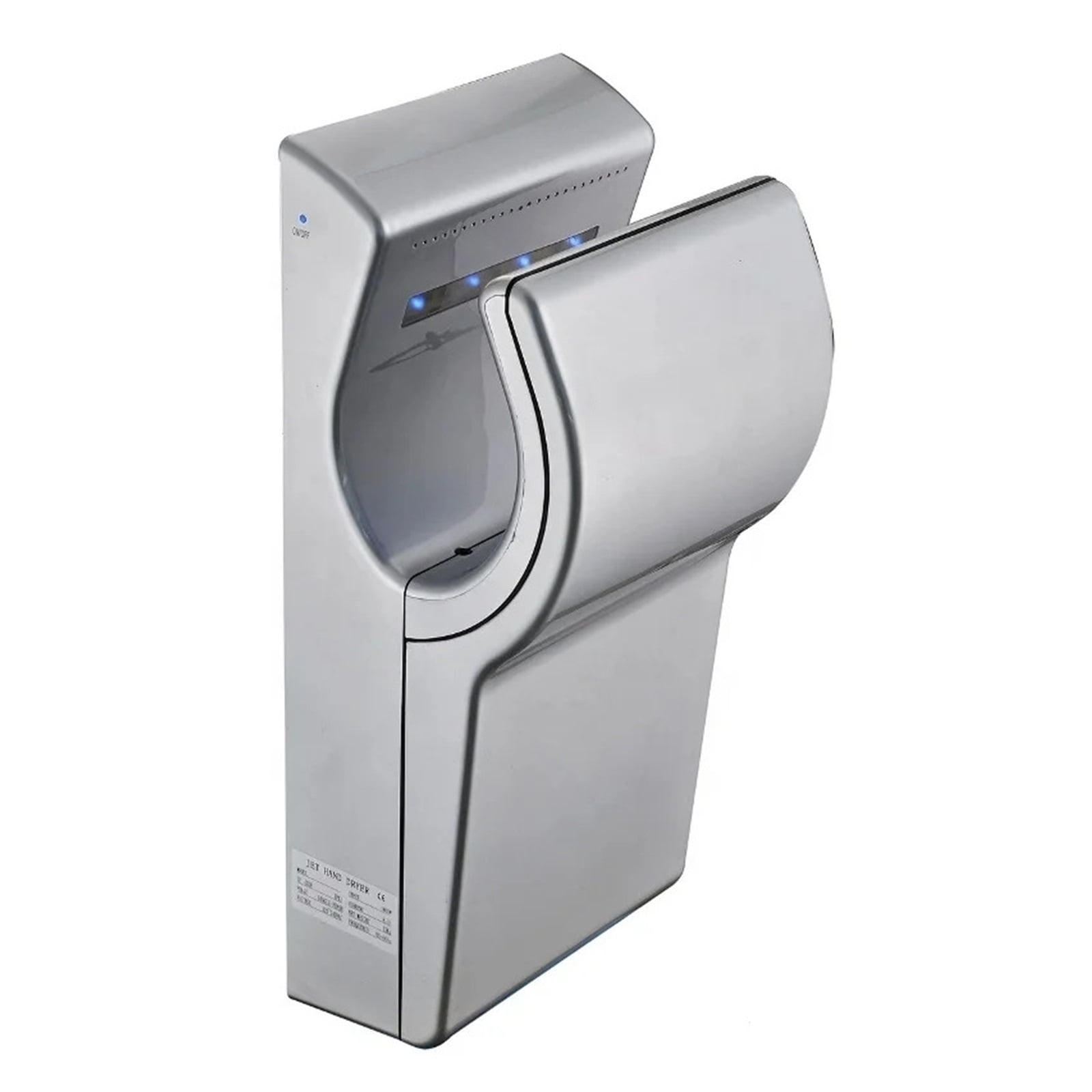 Touch Free Jet Hand Drier, Commercial High Traffic Jet, Air Force Low ...