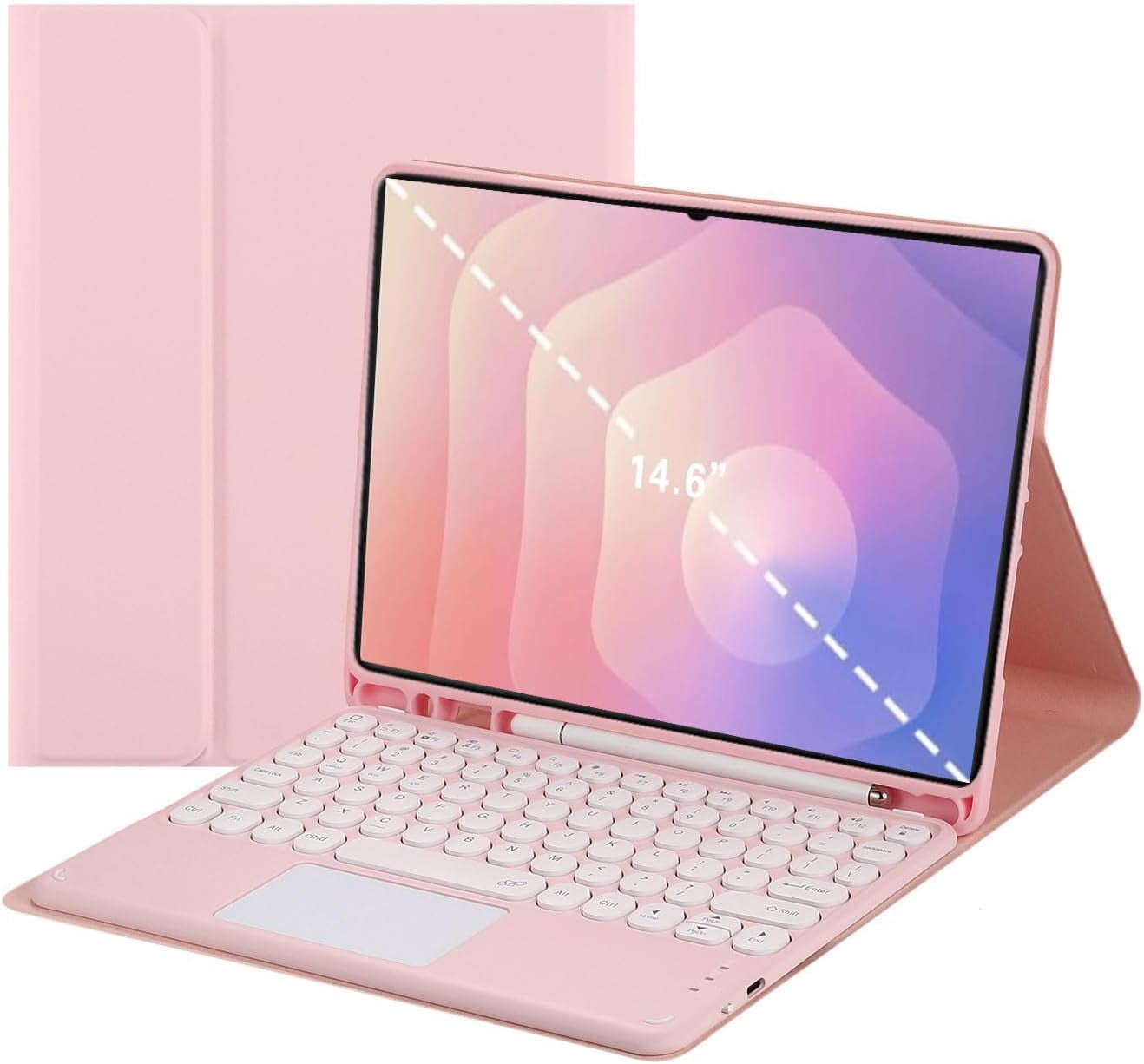 Touch Keyboard Case for Samsung Galaxy Tab S11 Ultra (14.6-inch) 2025 ...